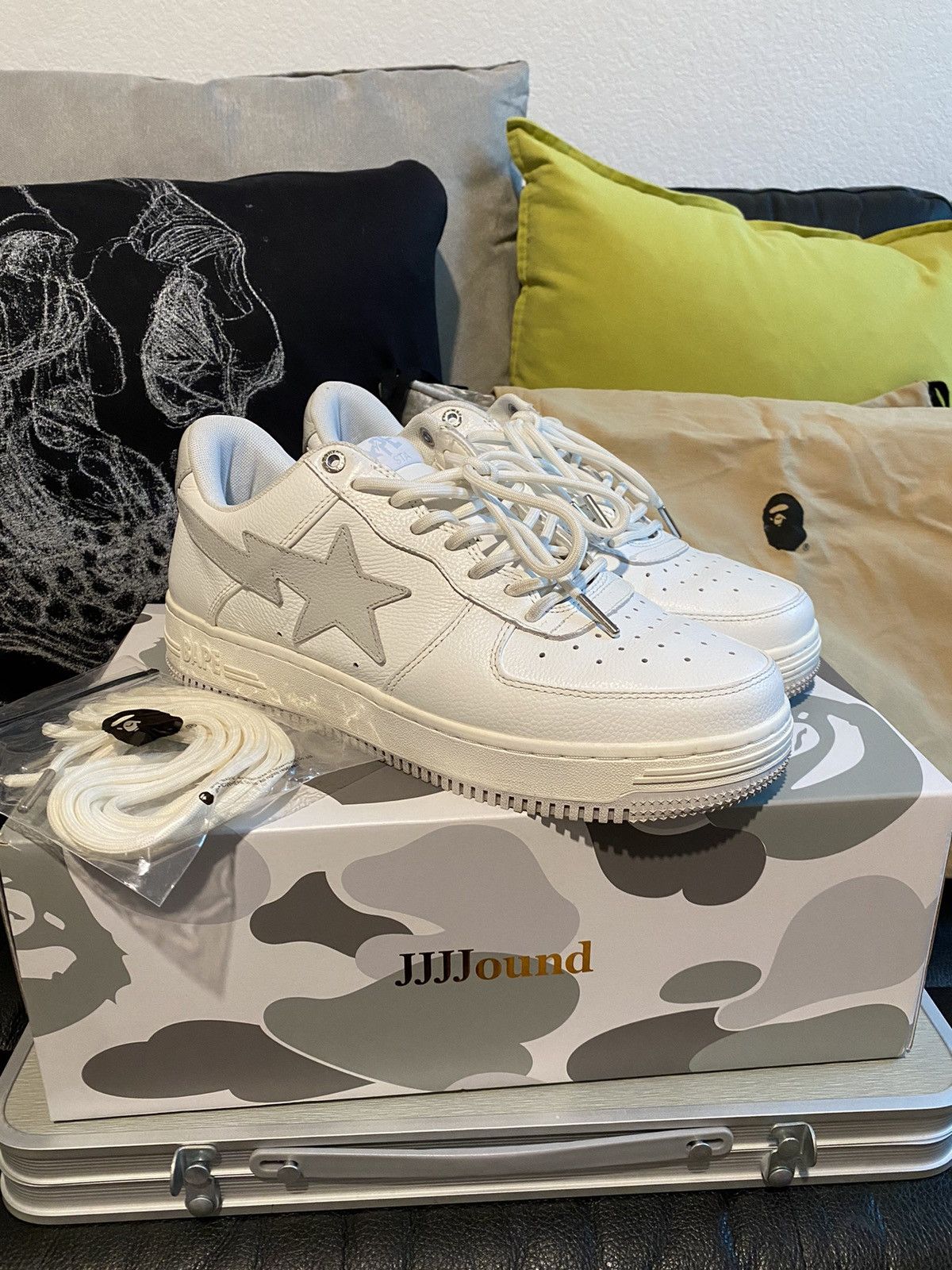 Bape × Jjjjound Bape x JJJJound Bapesta | Grailed
