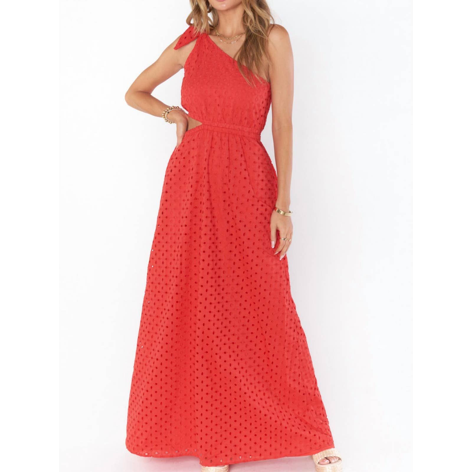 Show Me Your MuMu Take Me Out Maxi Dress In Red | Grailed