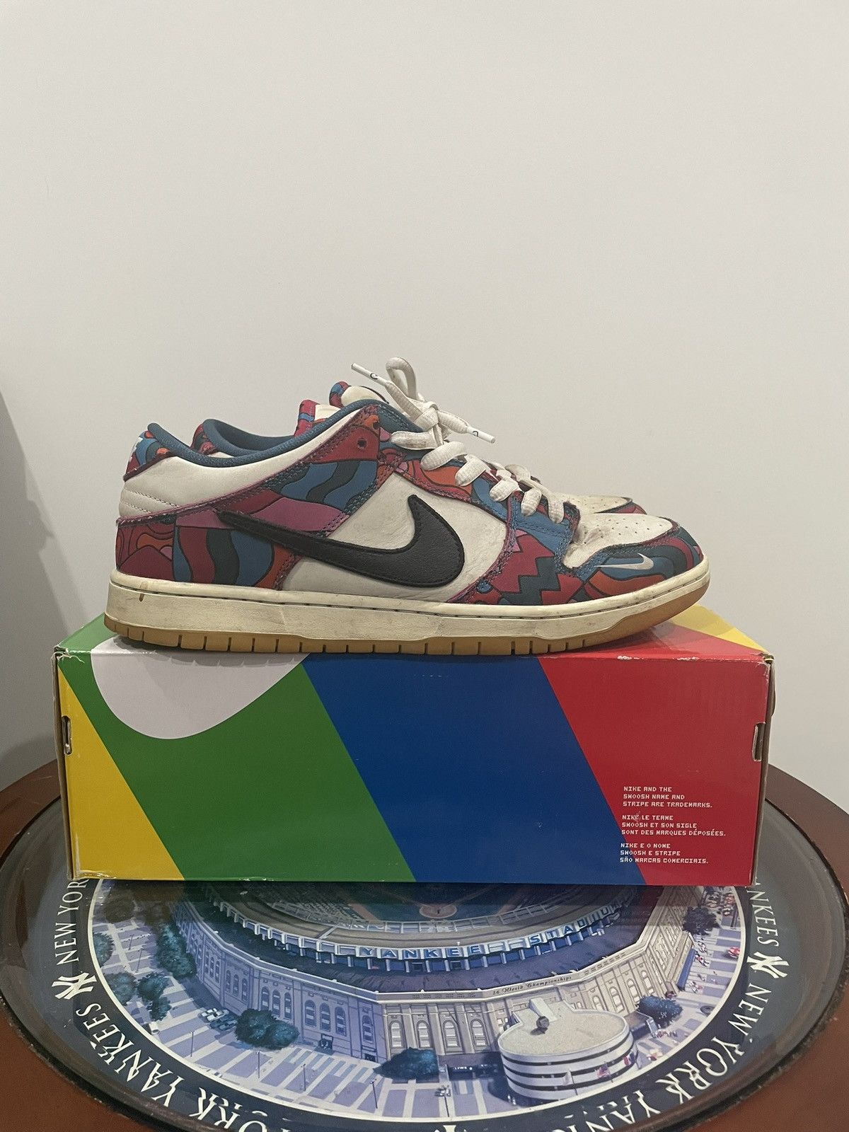Nike × Parra SB Dunk Low Pro “Abstract Art” | Grailed