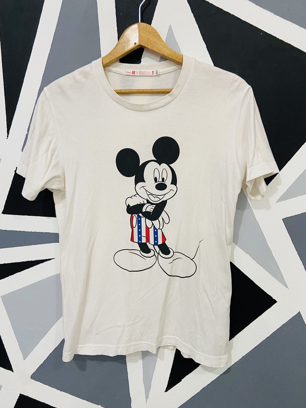 Disney × Mickey Mouse × Uniqlo Mickey Mouse With Usa Flag Pant | Grailed