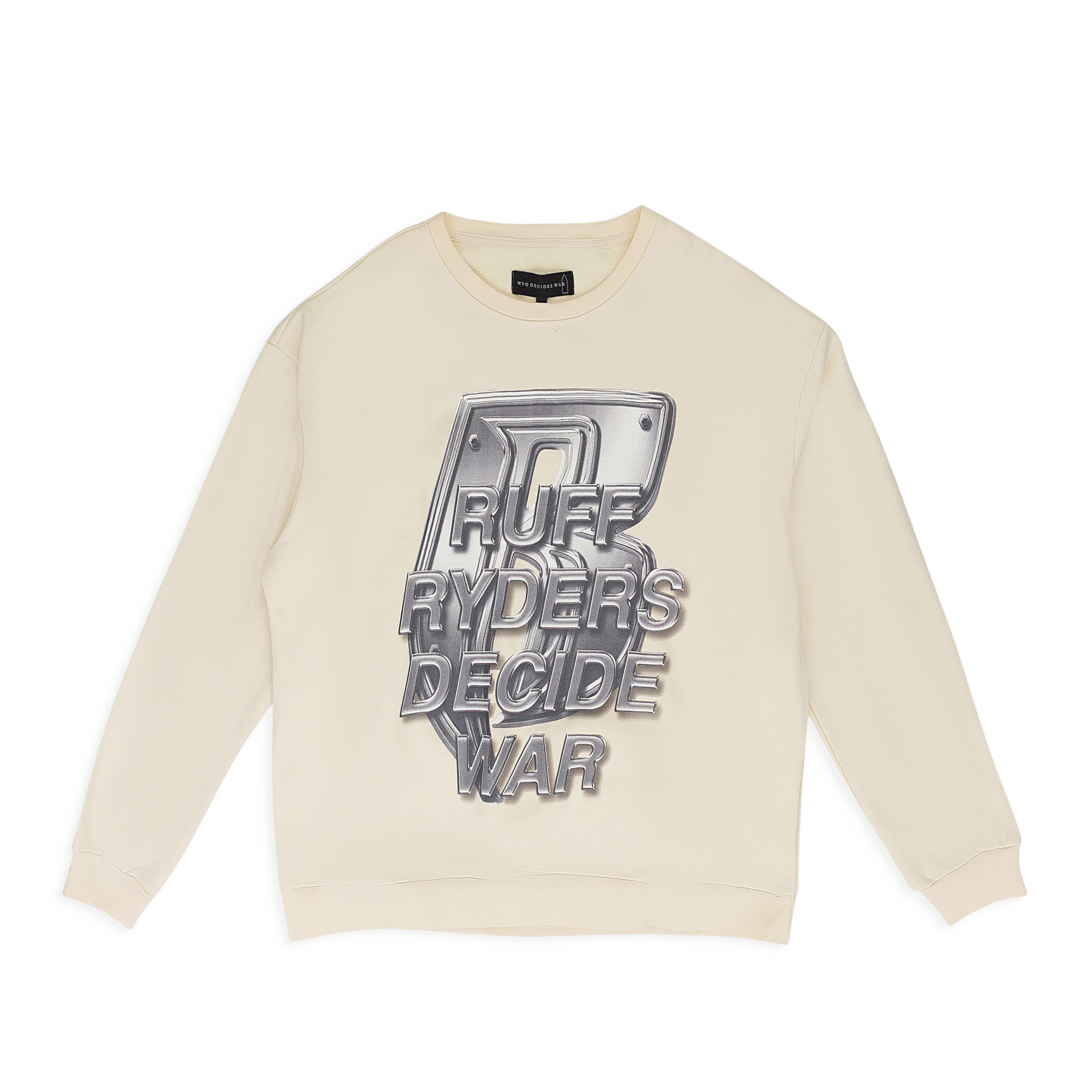 Who Decides War Who Decides War OFF-WHITE RUFF RYDERS SWEATSHIRT SIZE ...
