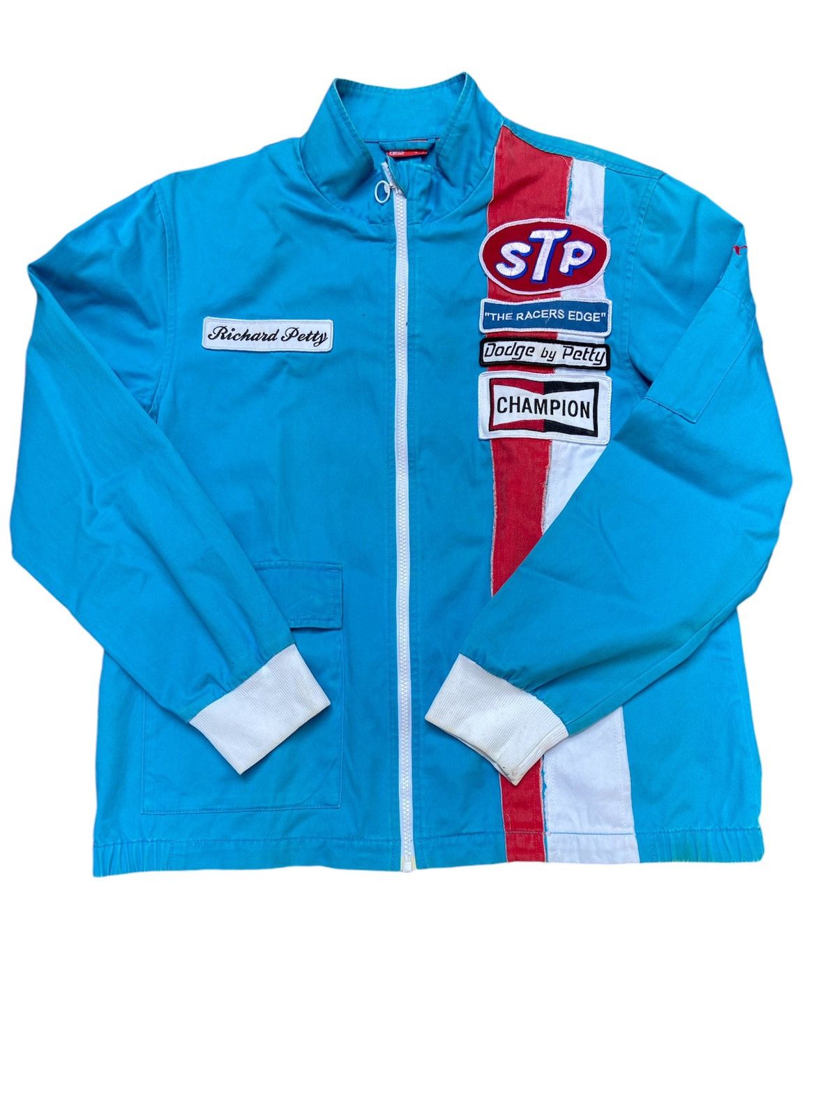 Vintage PUMA Race Day Jacket Dodge By Richard Petty Champion | Grailed
