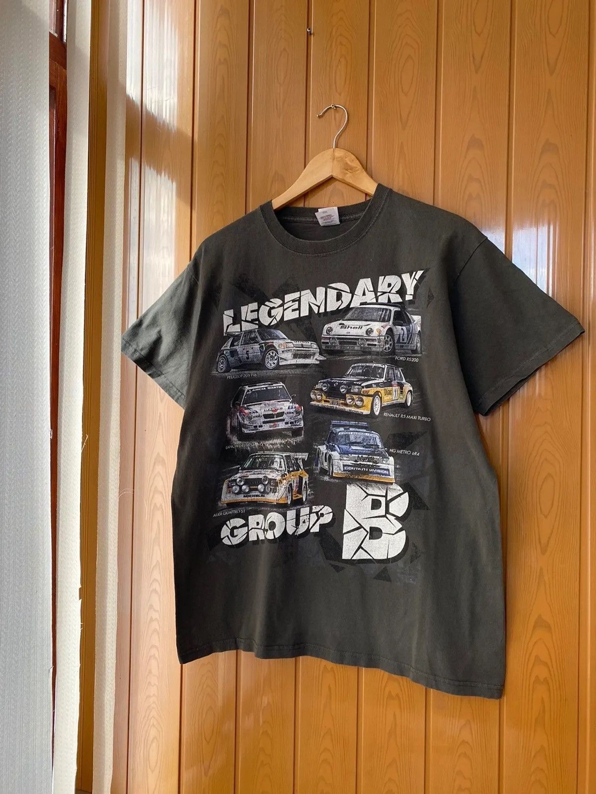 Vintage Vintage Rally Legendary Group B Audi Quattro Racing T-Shirt ...