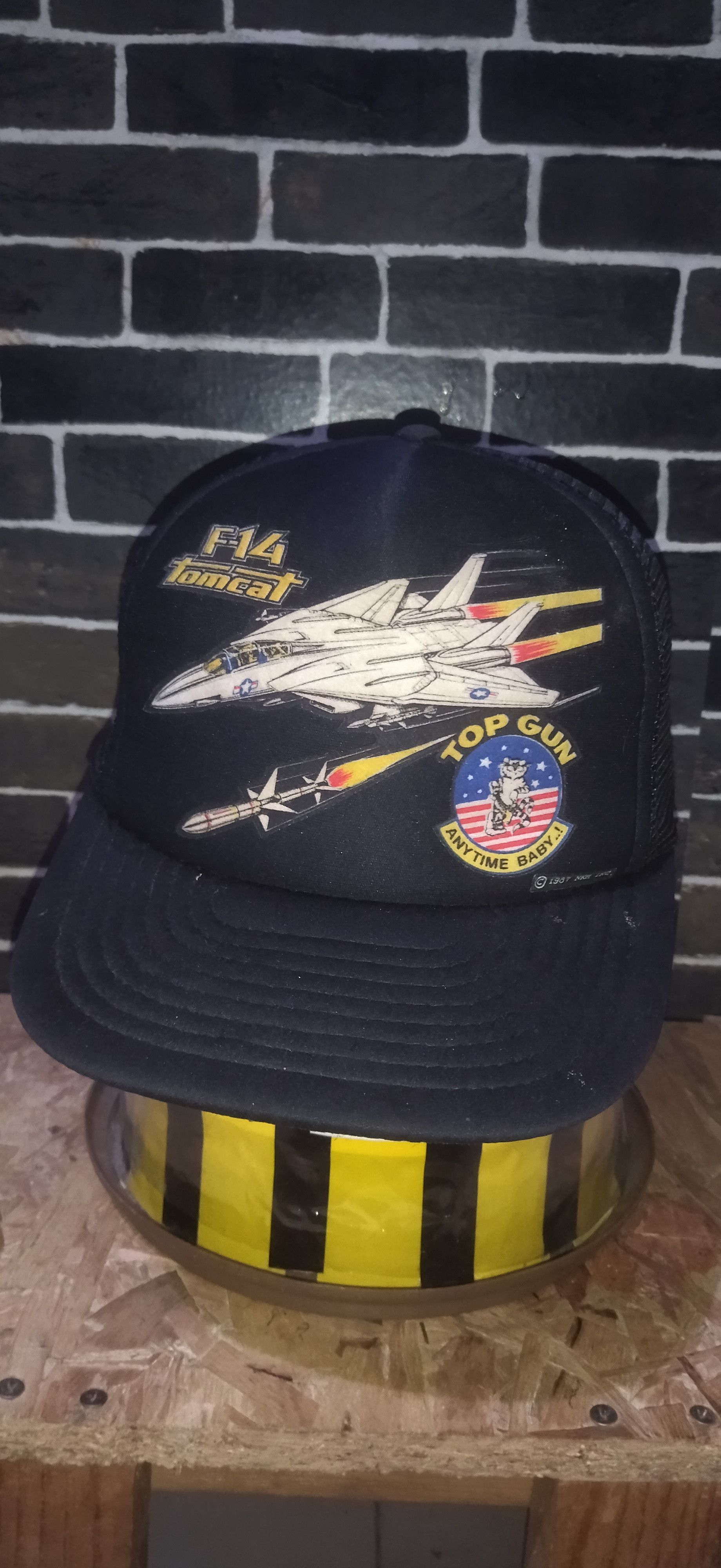 Movie × Usaf × Vintage Vintage 87 F14 Tomcat Top gun Trucker Hat | Grailed