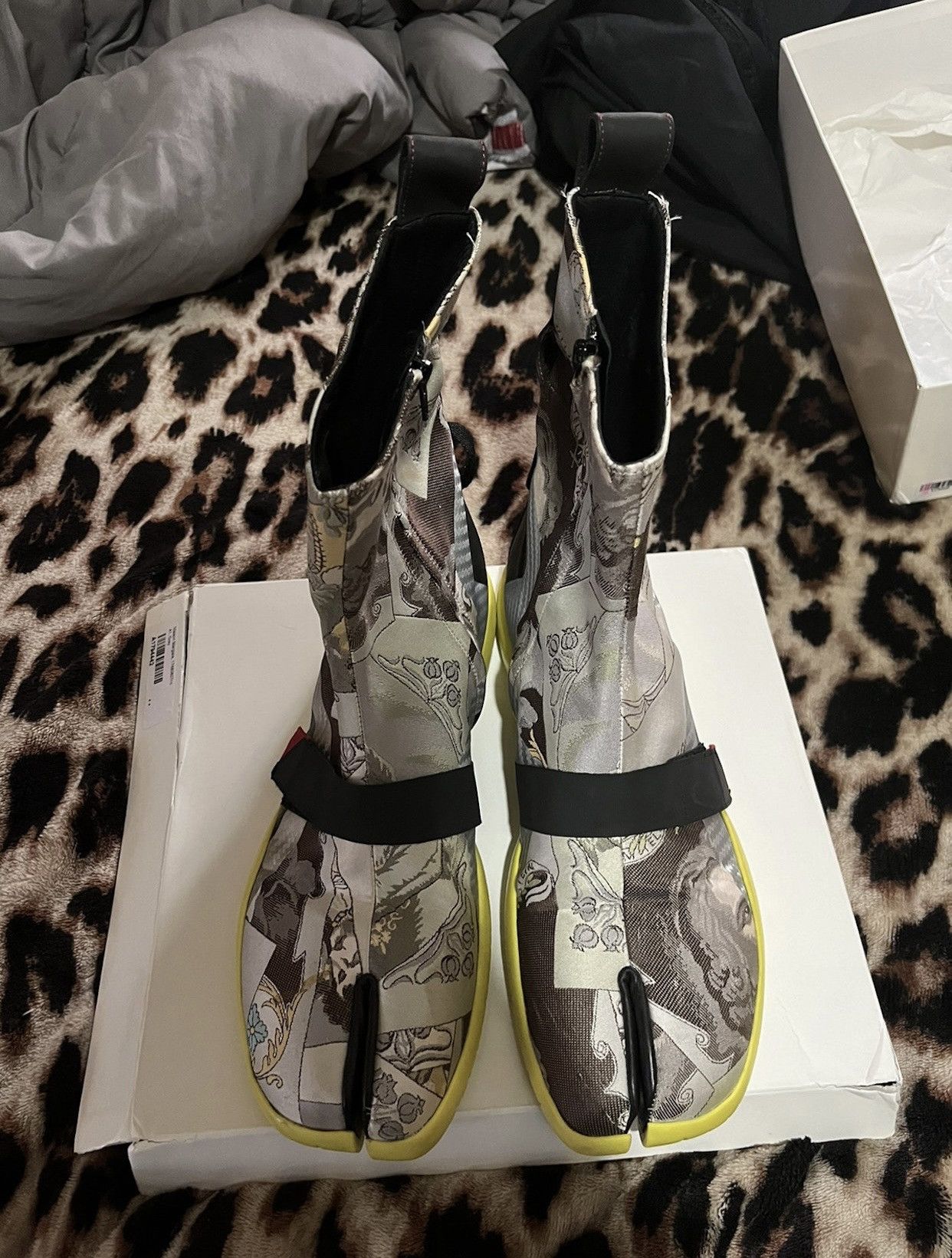 Maison Margiela Masion Margiela scuba tabi boots | Grailed