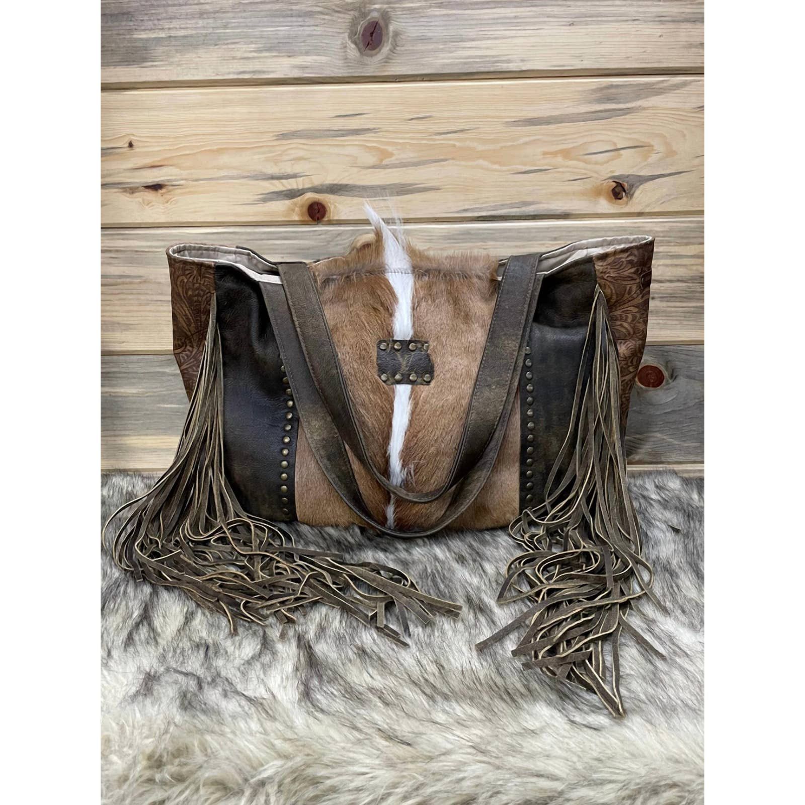 Designer KEEP IT GYPSY Antelope Purse Or Tote Bag In Brown | Grailed