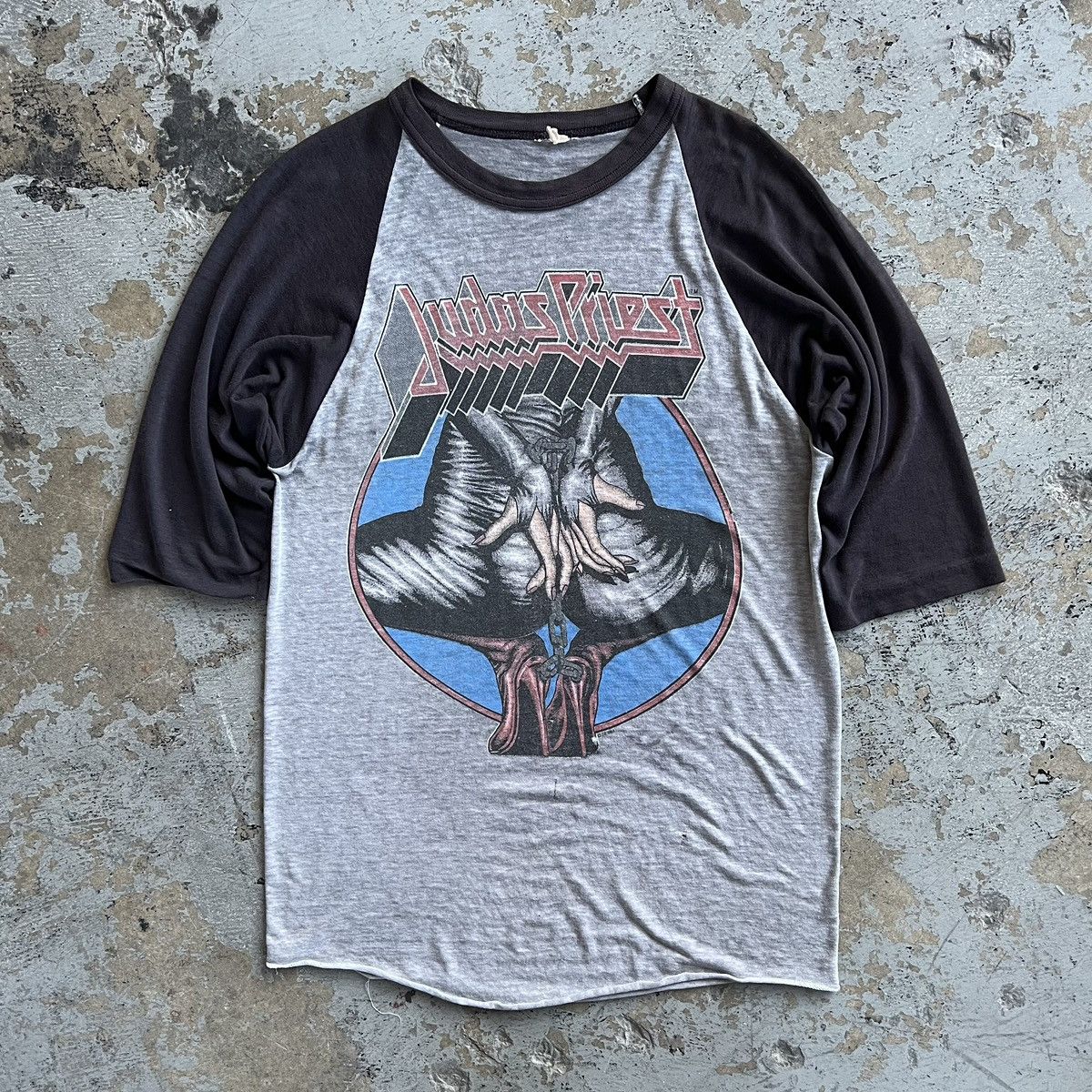 Band Tees × Judas Priest × Vintage 80s Judas Priest “defenders” Tour