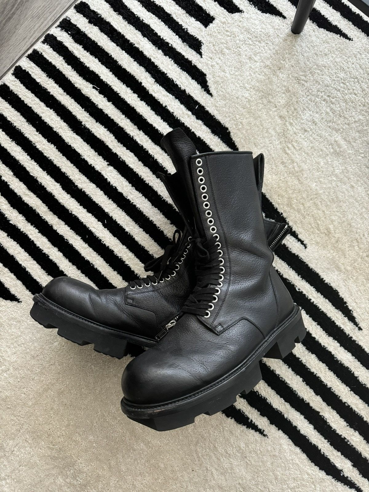 Rick Owens Rick Owens Megatooth Sole Boots | Grailed Rick Owens Rick Owens Megatooth Sole Boots | Grailed