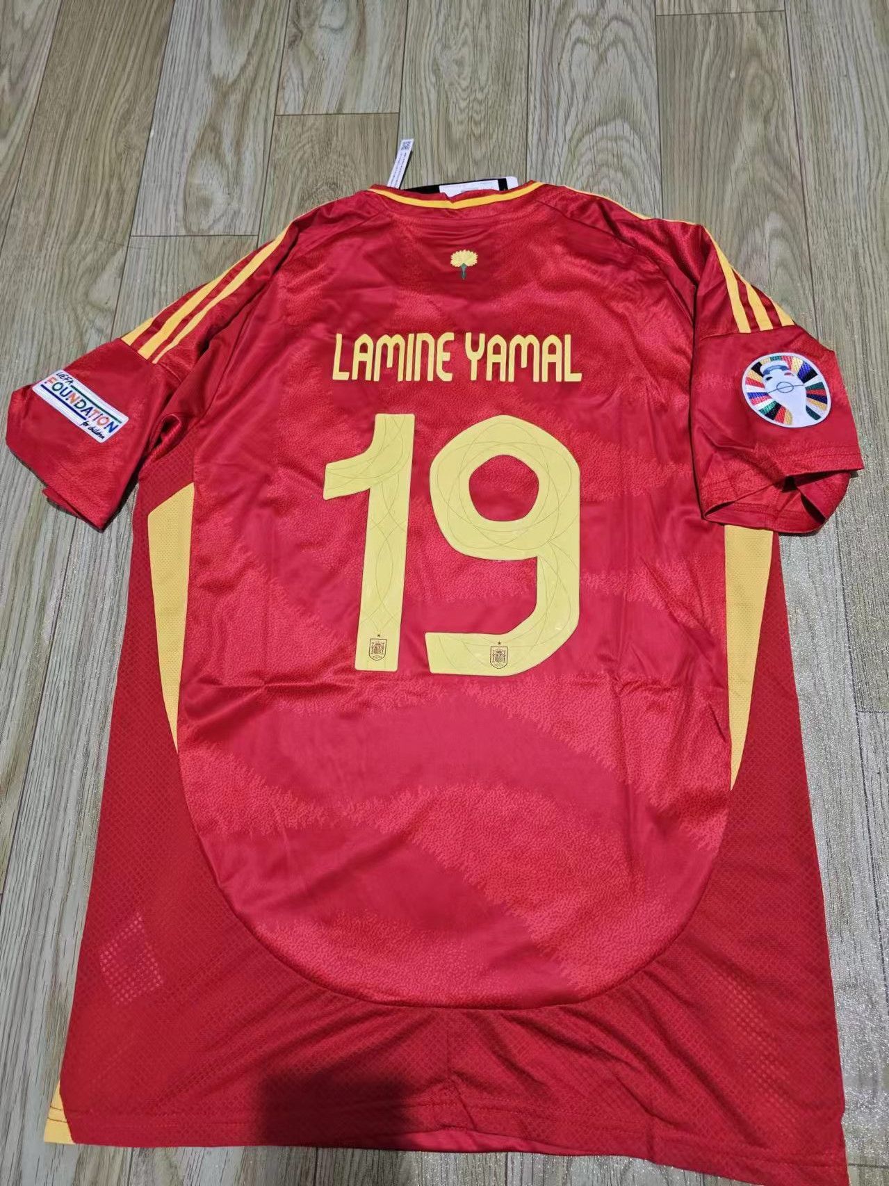Fifa World Cup 2024 Spain #19 Lamine Yamal Jersey | Grailed