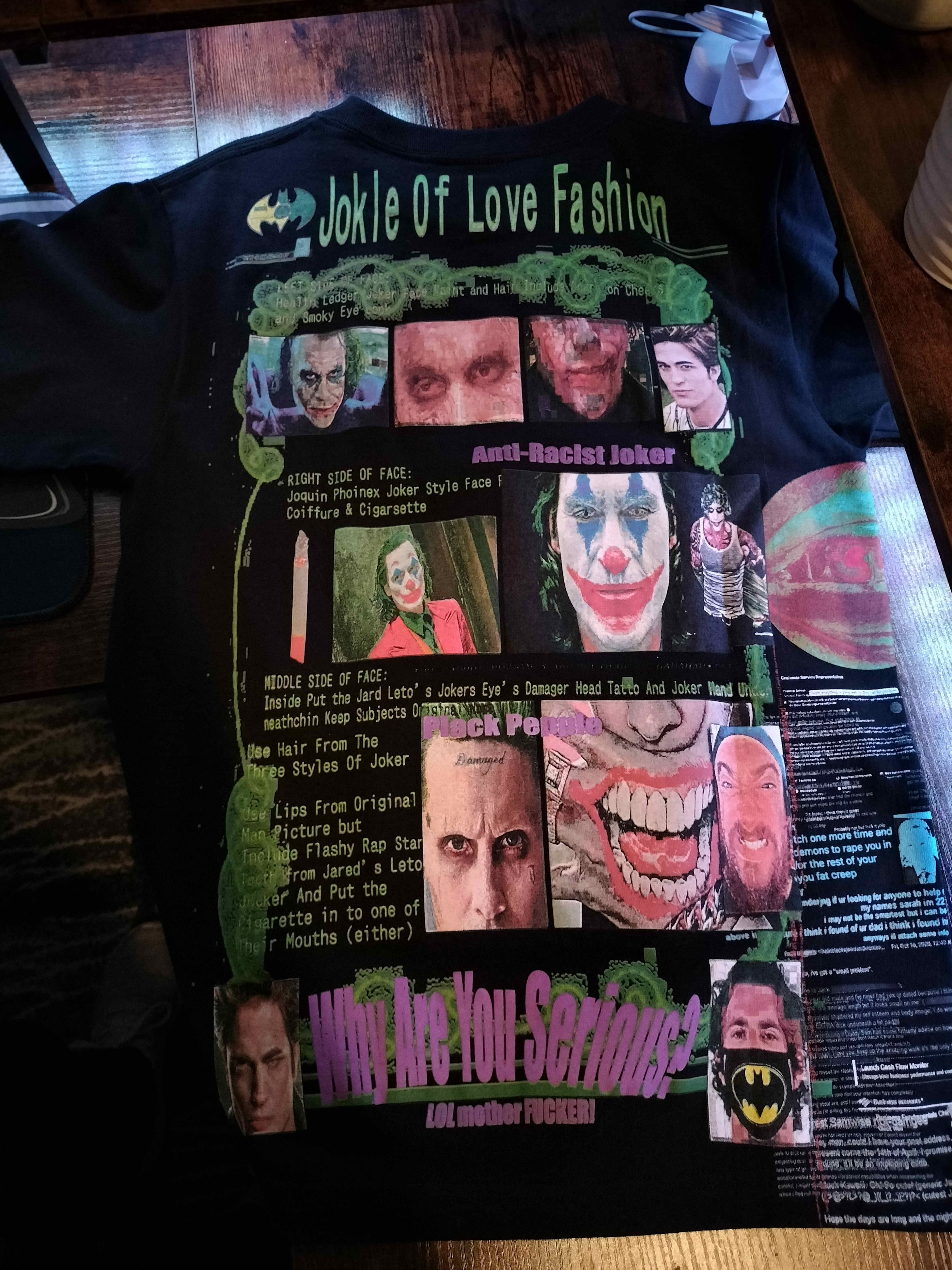 Other MDE X Sam Hyde Joker of Fashion | Grailed