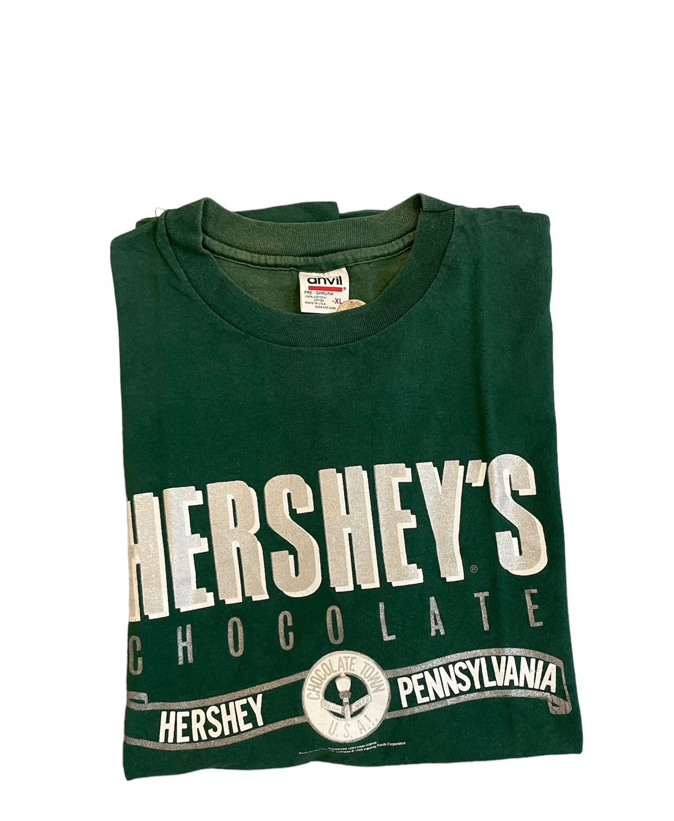 Anvil × Vintage vintage tees hershey's chocolate anvil | Grailed