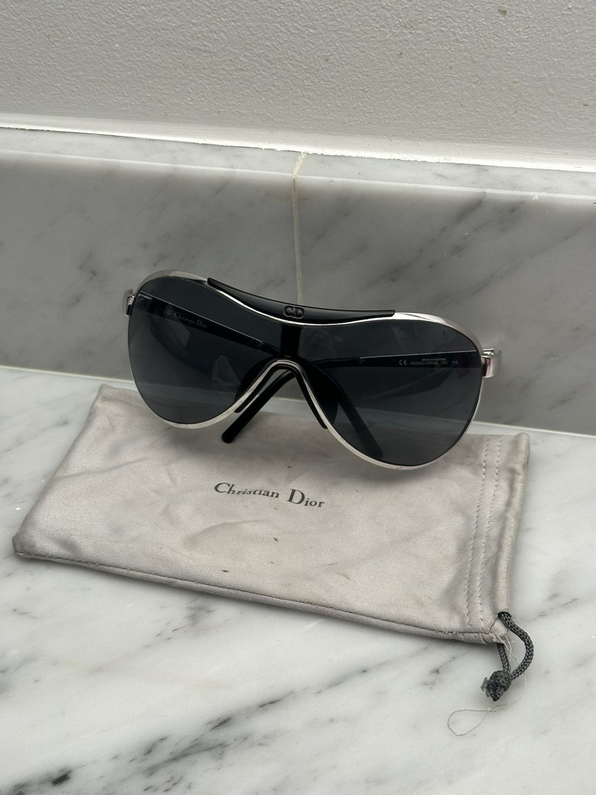 Dior Dior Rodeo 🔥 Sunglasses aviator pilot mask shield black | Grailed