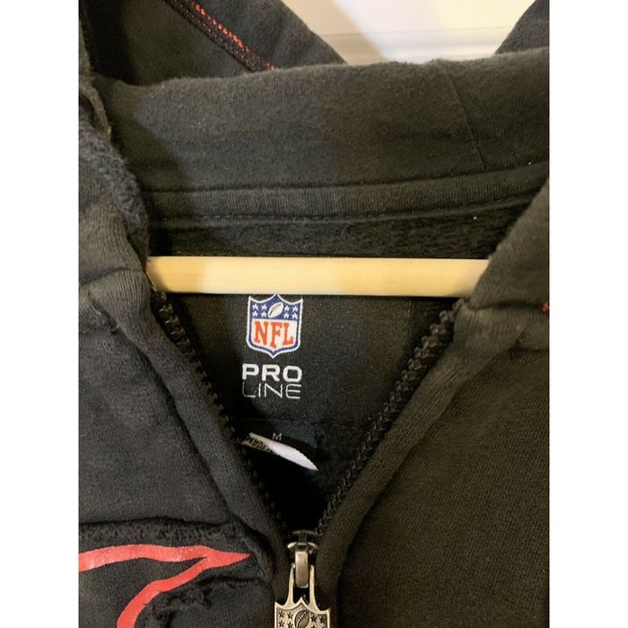 Pro Line NFL Pro Line Men's Sz M Houston Texans Full Zip Heavy Hoodie ...