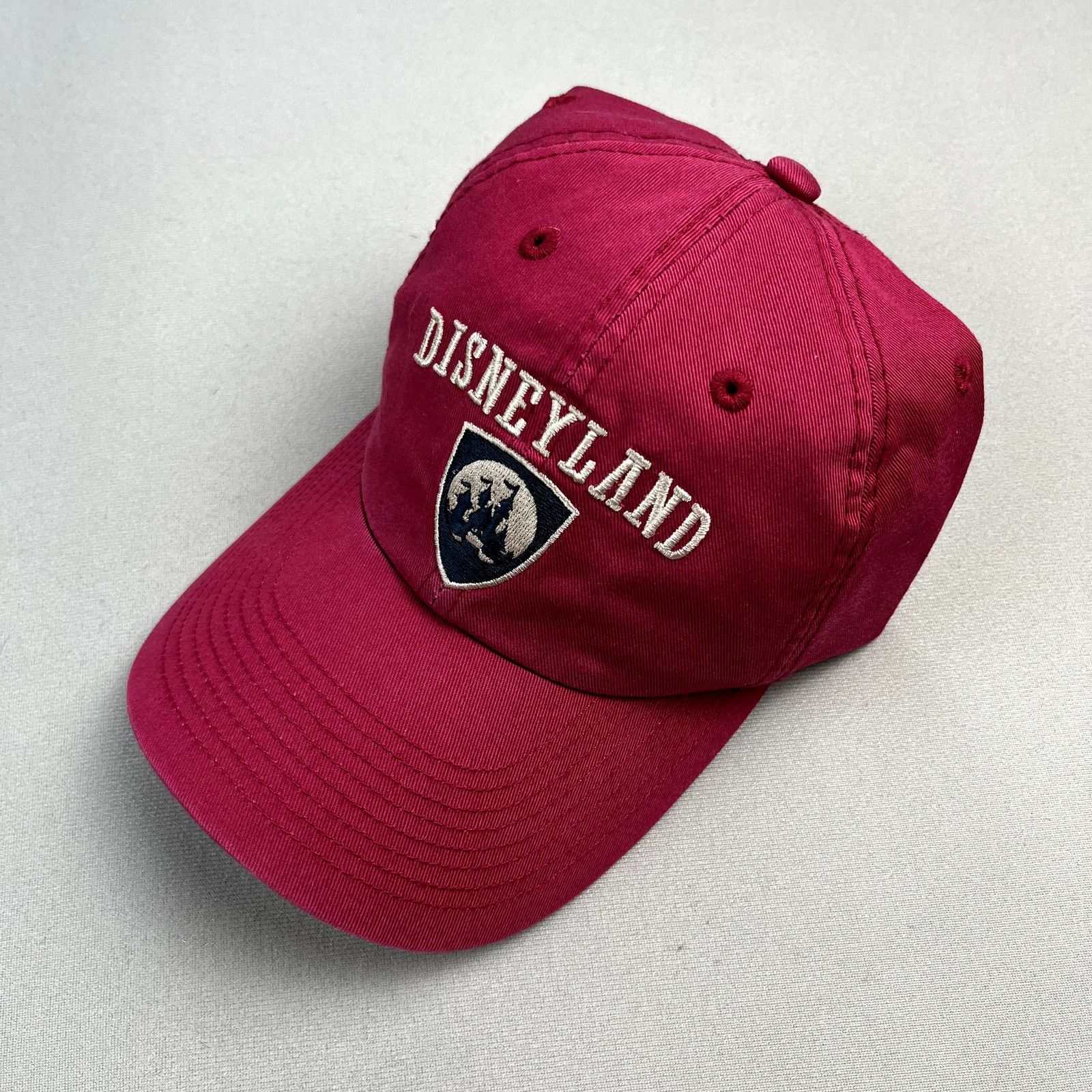 Disney × Vintage Vintage Disneyland Hat Red Mickey Mouse Cinderella ...