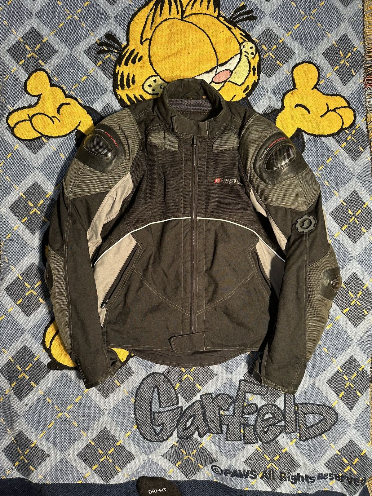 First Gear × Streetwear × Vintage Vintage FirstGear Leather Armoured ...