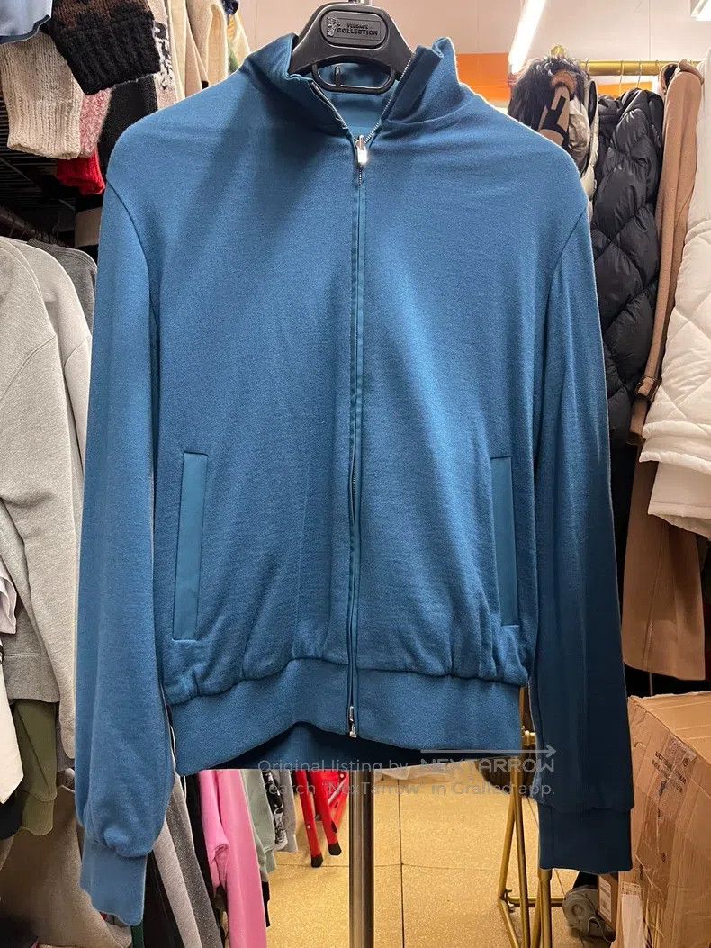 Loro Piana LORO PIANA Lake Blue Jacket | Grailed