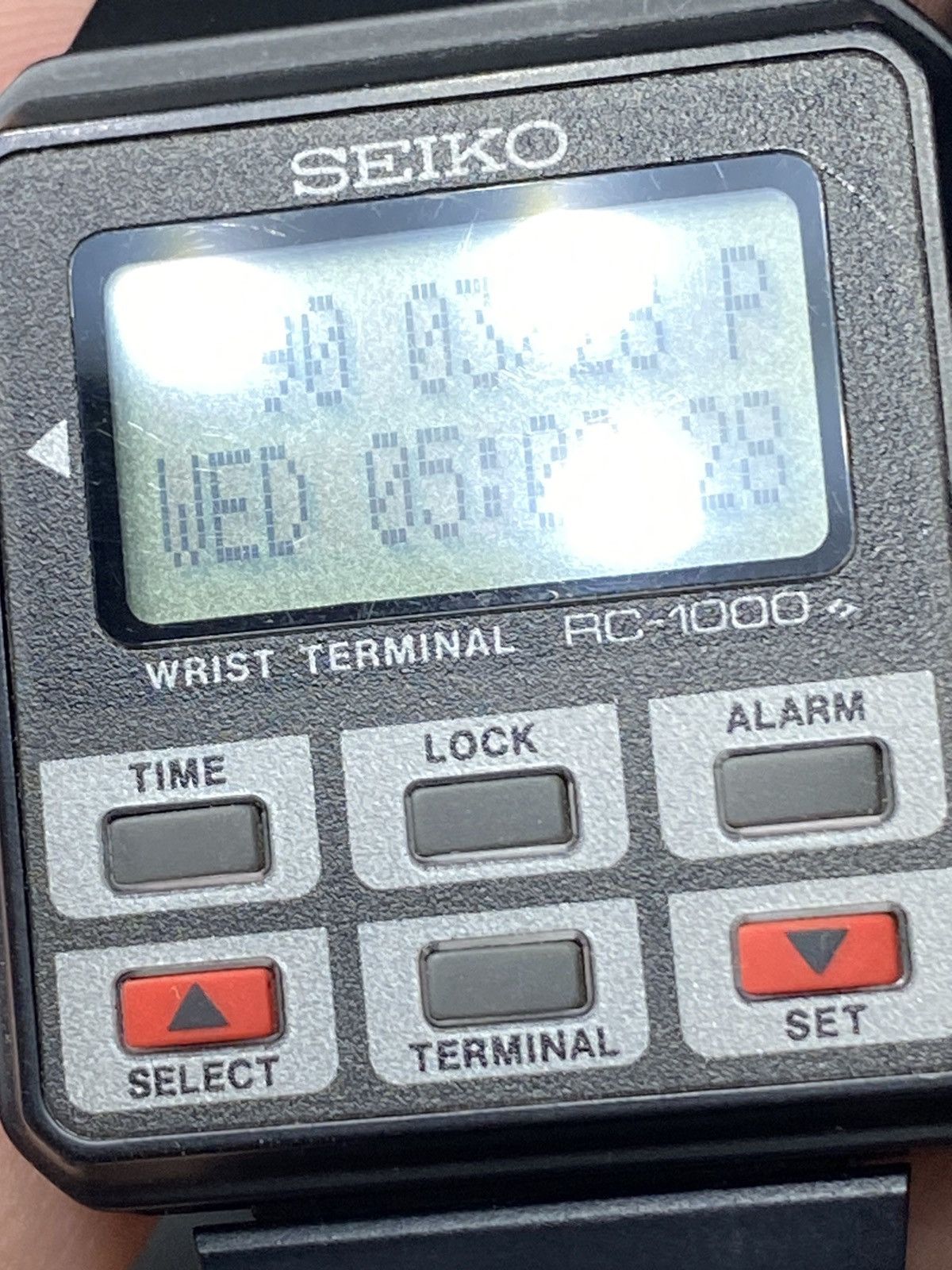 Vintage Vintage SEIKO RC-1000 Wrist Terminal Digital Men’s Watch | Grailed
