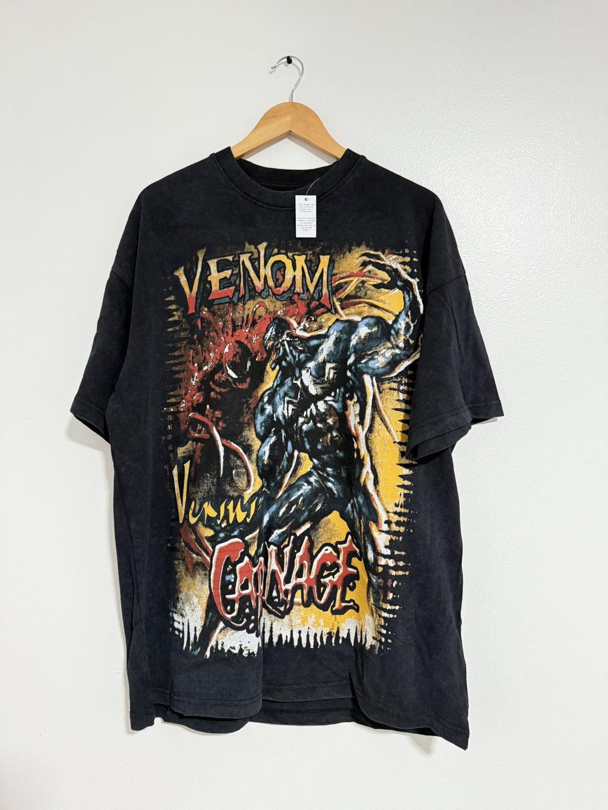 Marvel Comics × Supreme Venom vs Carnage heavyweight tee | Grailed