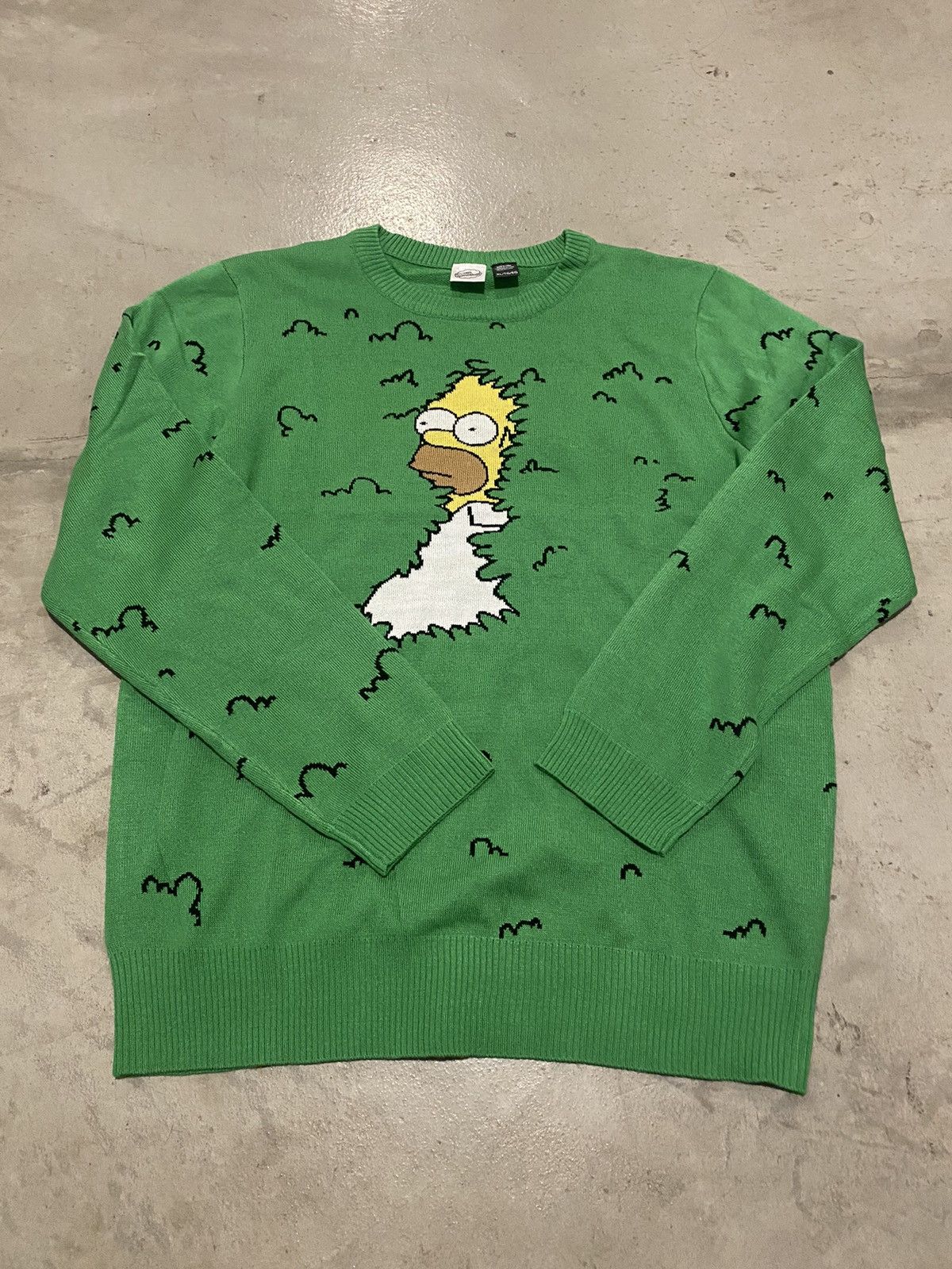 Vintage 00s’ Mad Engine The Simpsons Sweater | Grailed