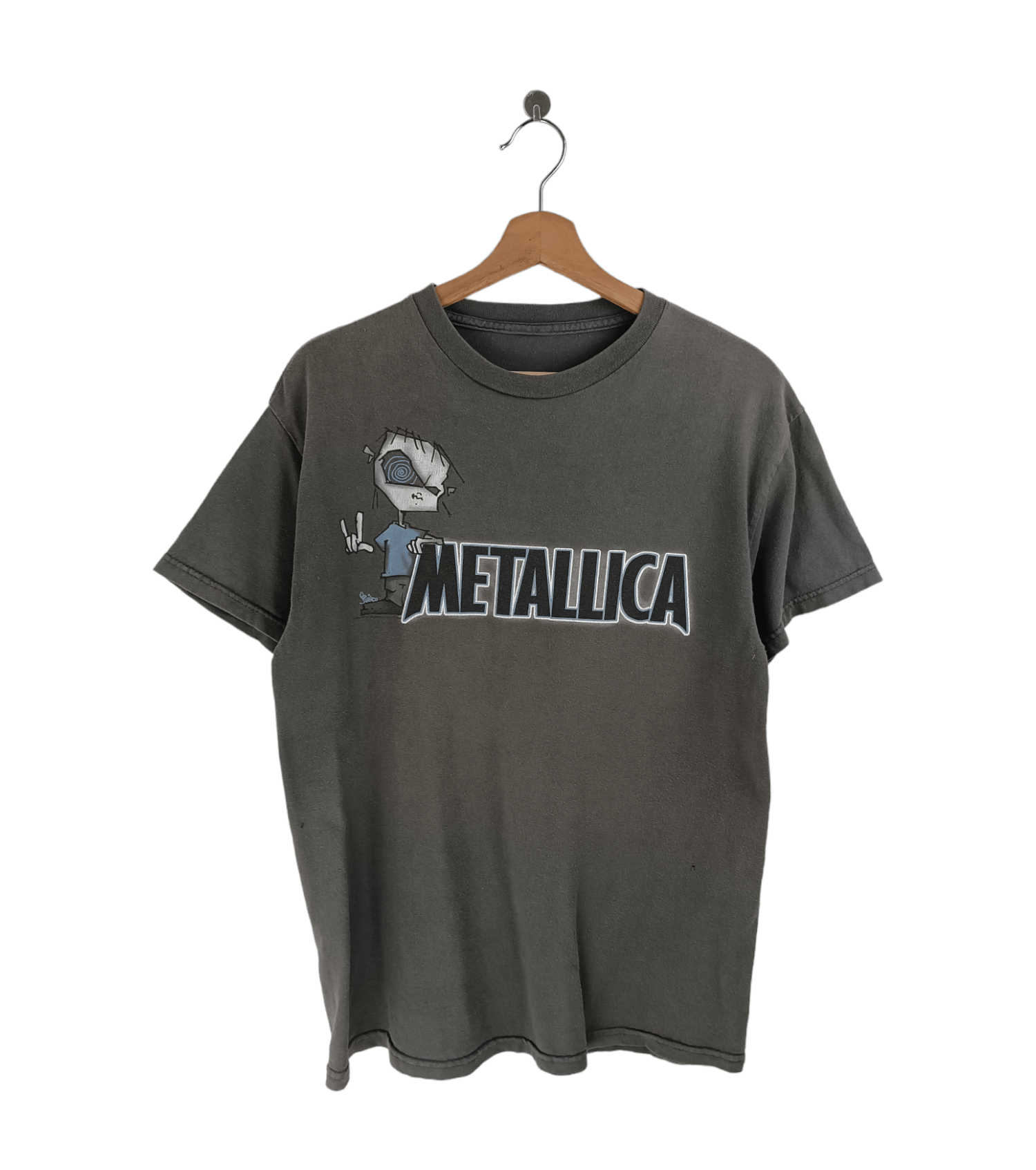 Band Tees × Vintage VINTAGE '02 METALLICA Y2K NU-METAL STYLE LOGO VERY ...