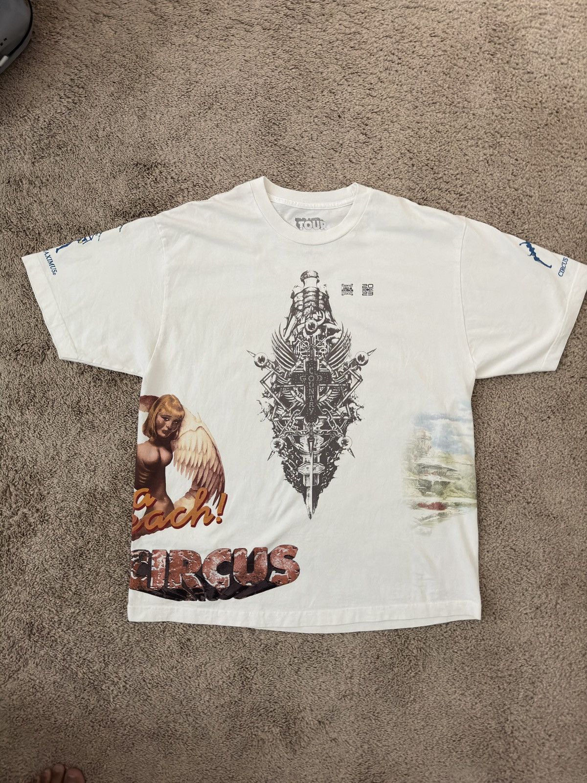 Travis Scott Travis Scott Circus Maximus Tour T-Shirt (READ DESCRIPTION ...