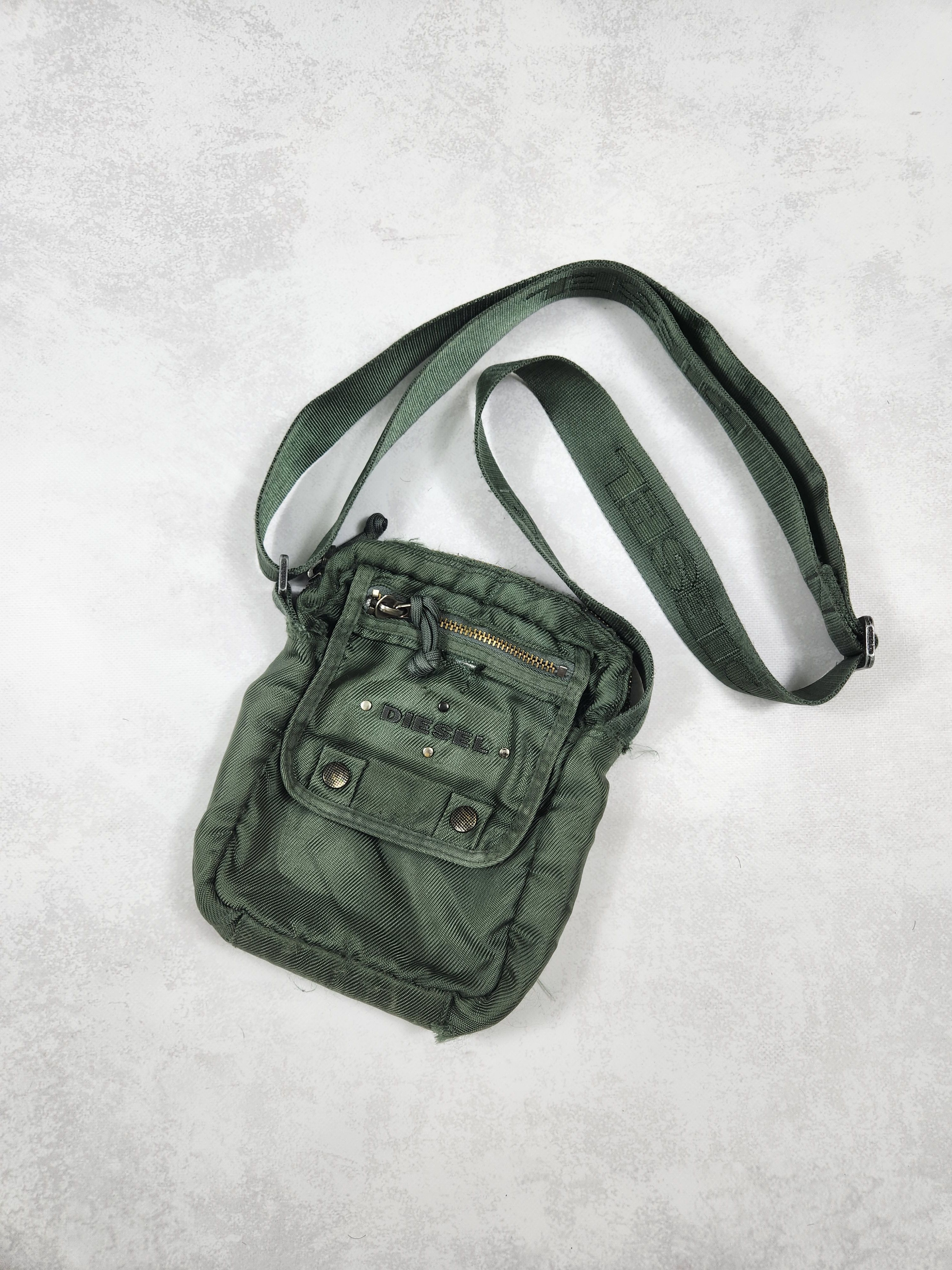 Diesel × Streetwear Vintage y2k diesel messenger bag | Grailed