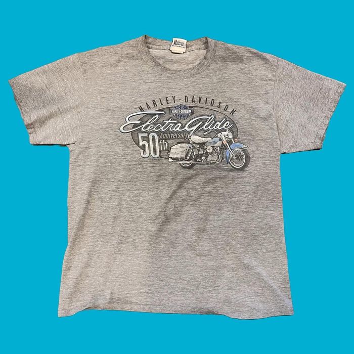 Vintage Harley Davidson 50th Anniversary Motorcycle Te | Grailed