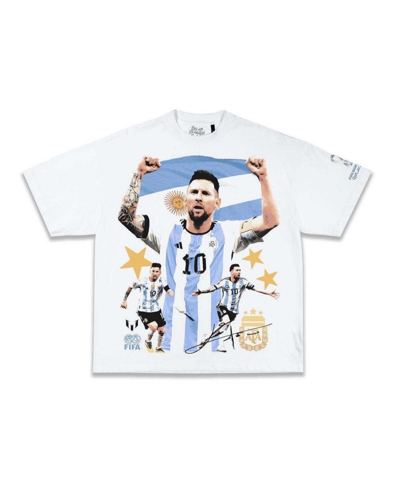 Streetwear Messi Argentina 2022 World Cup Champions | Grailed