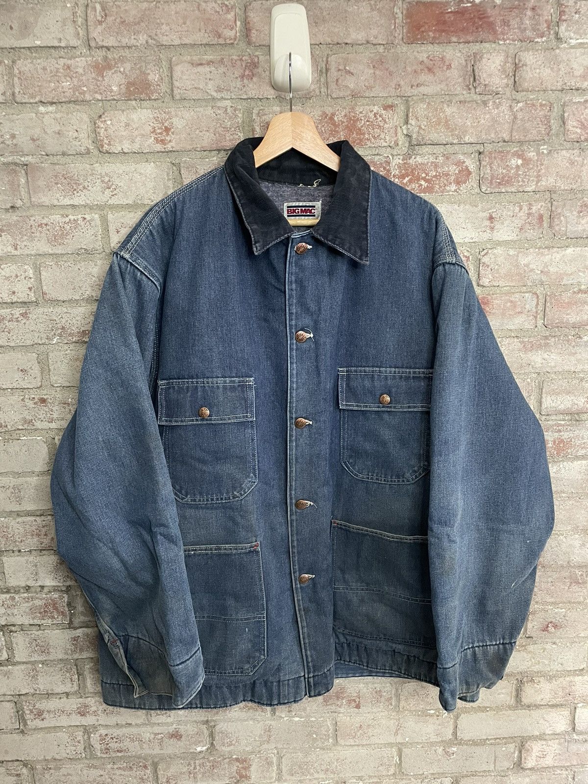 Big Mac × Made In Usa × Vintage Vintage 70s Big Mac USA Denim Blanket ...
