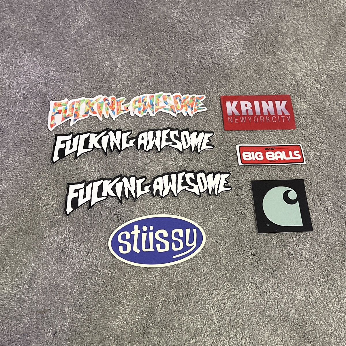 Stussy Sticker Bundle | Grailed