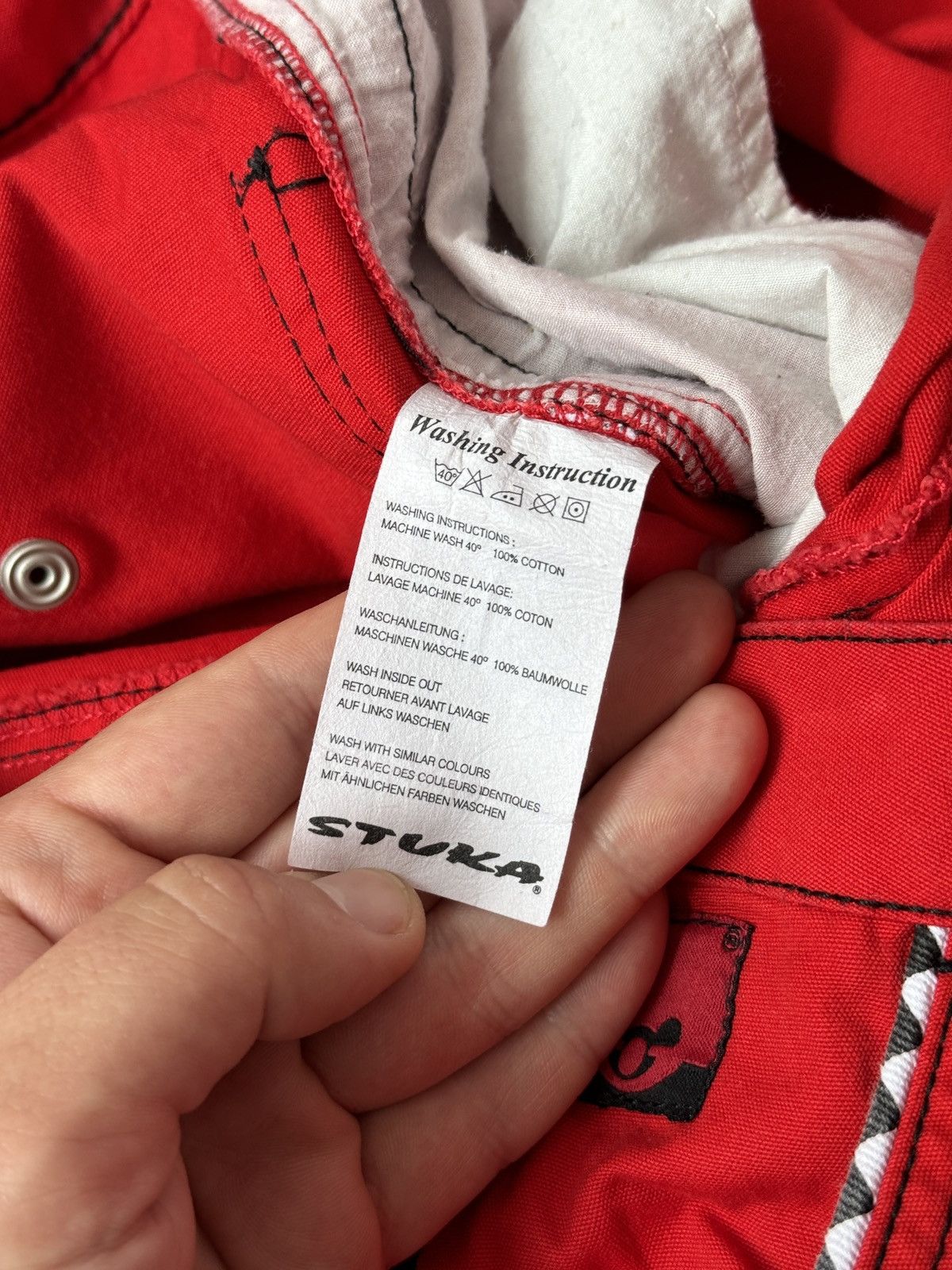 Japanese Brand STUKA Japanese Angel Multipocket Jnco Style Baggy Pants ...