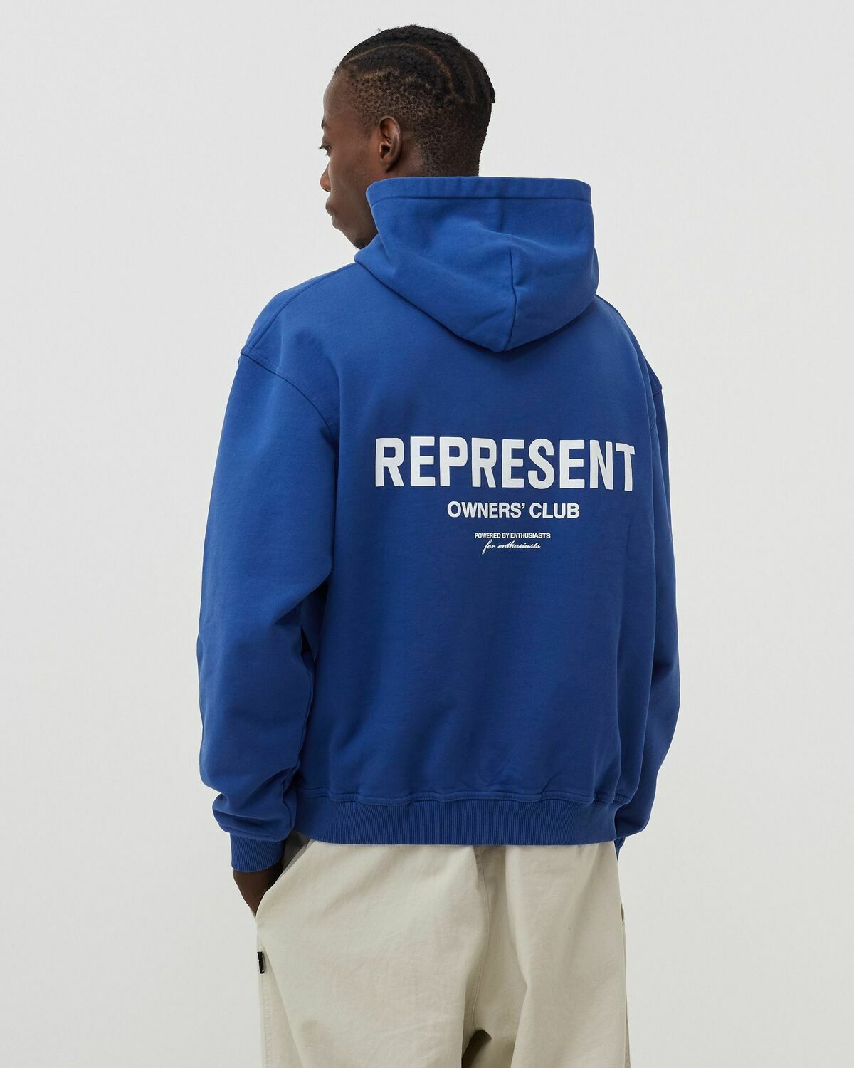 Represent Clo. Represent Owners Club Hoodie Blue | Grailed