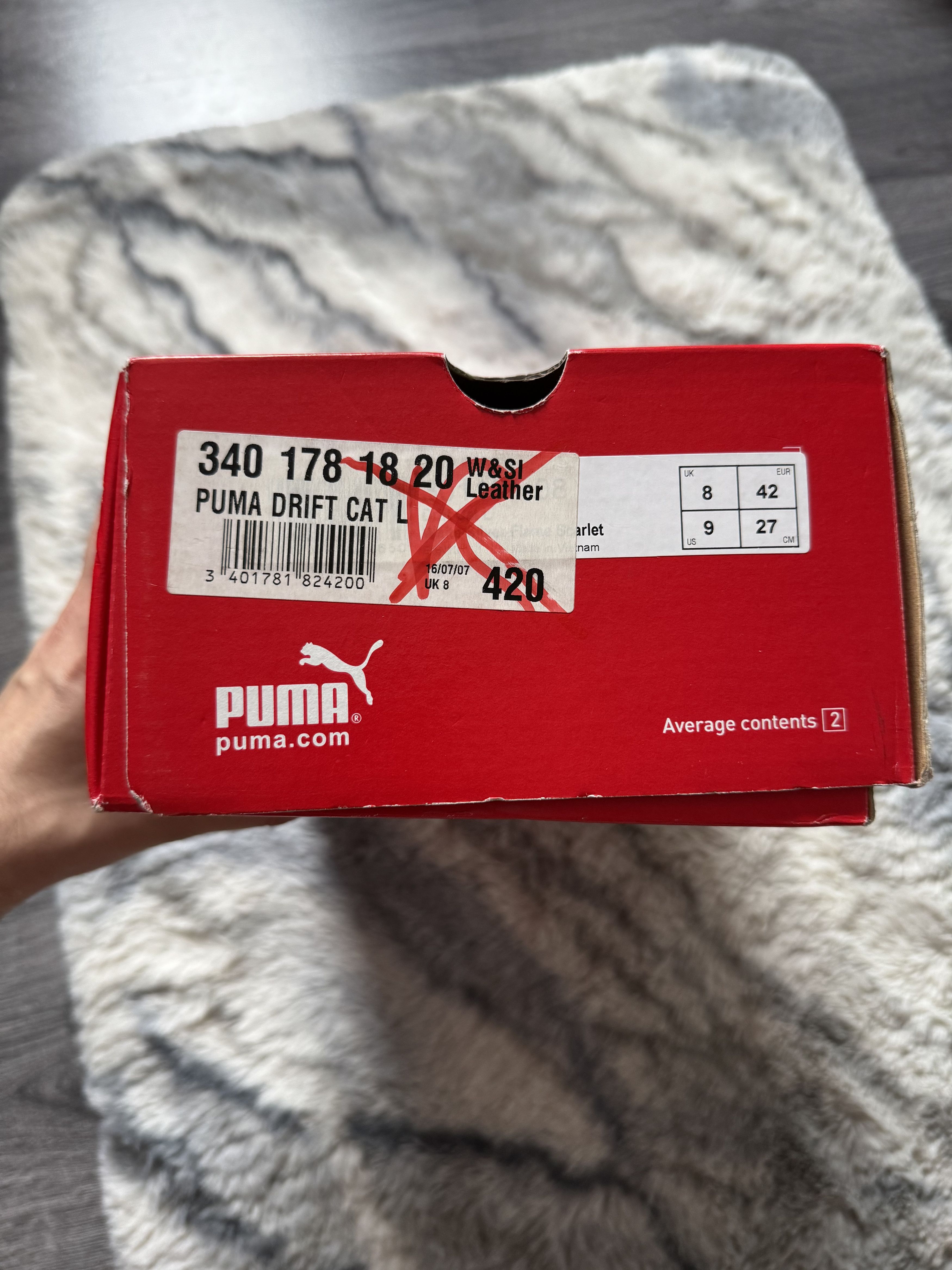 Puma Rare Vintage 2008 Puma Drift Cat Speedcat Leather Sneakers | Grailed