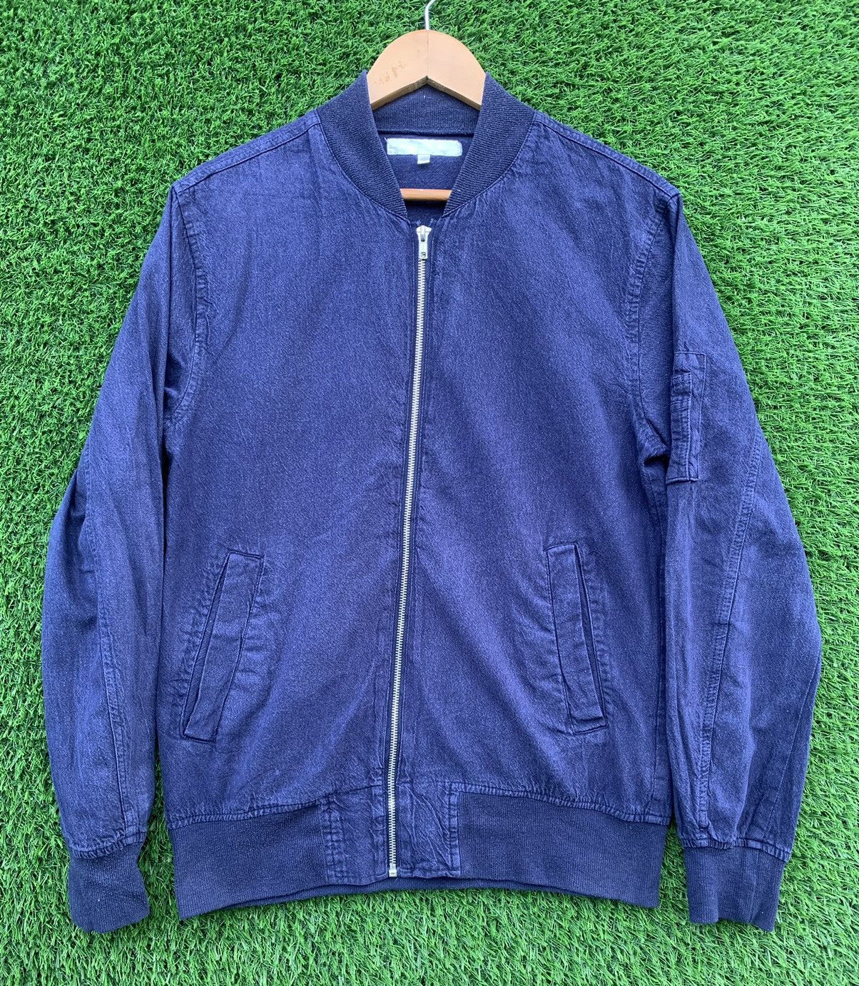 Archival Clothing ️Vintage Bomber Jacket Spinal New Brand Indigo Colour ...