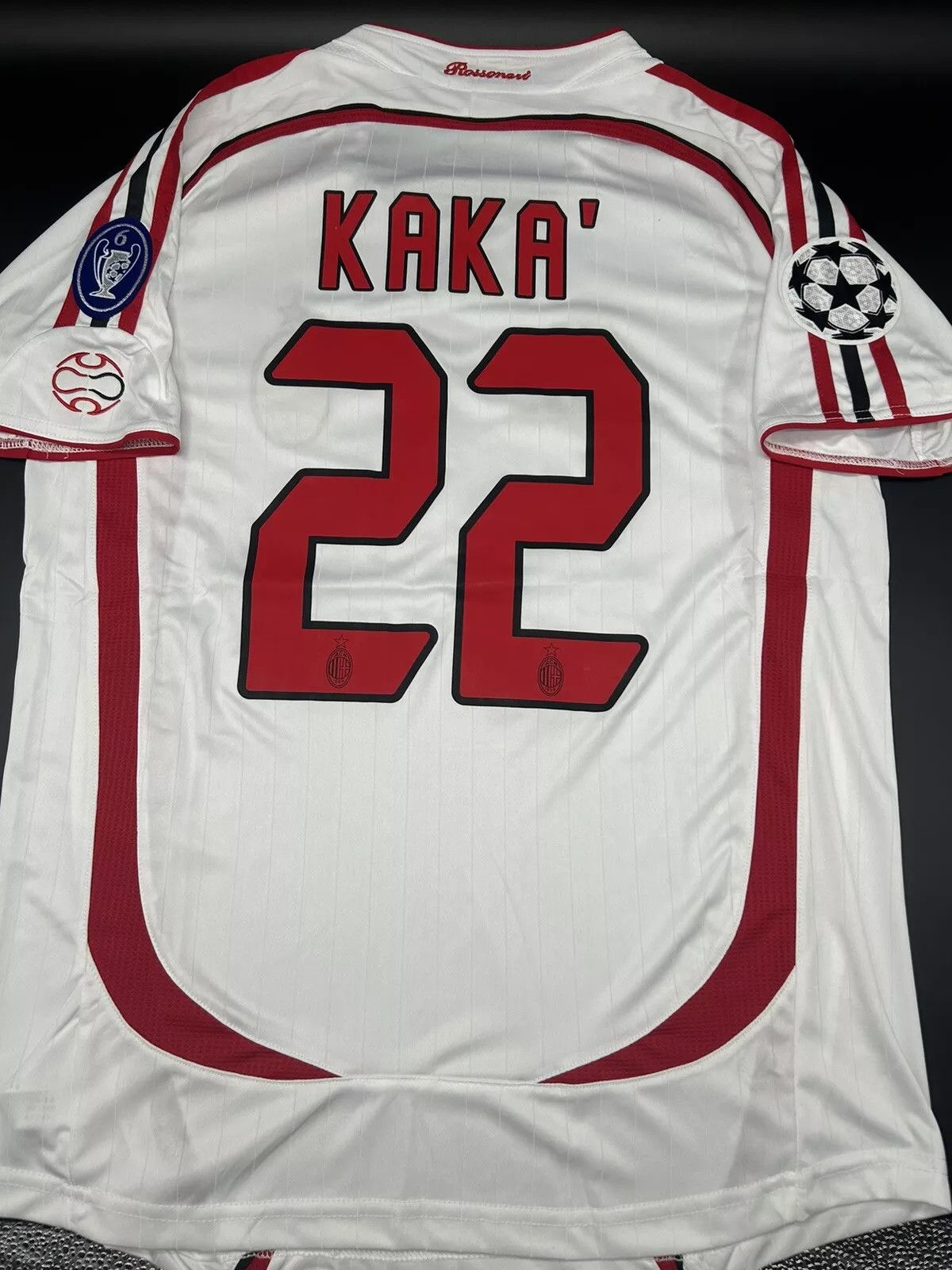 Adidas × Vintage AC Milan 2007 Champions League Final Adidas Jersey XL ...