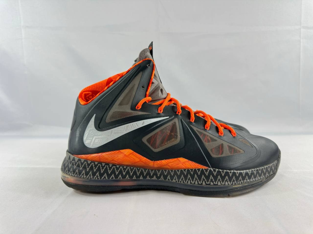 Nike Nike Lebron 10 BHM Orange Black History Month | Grailed