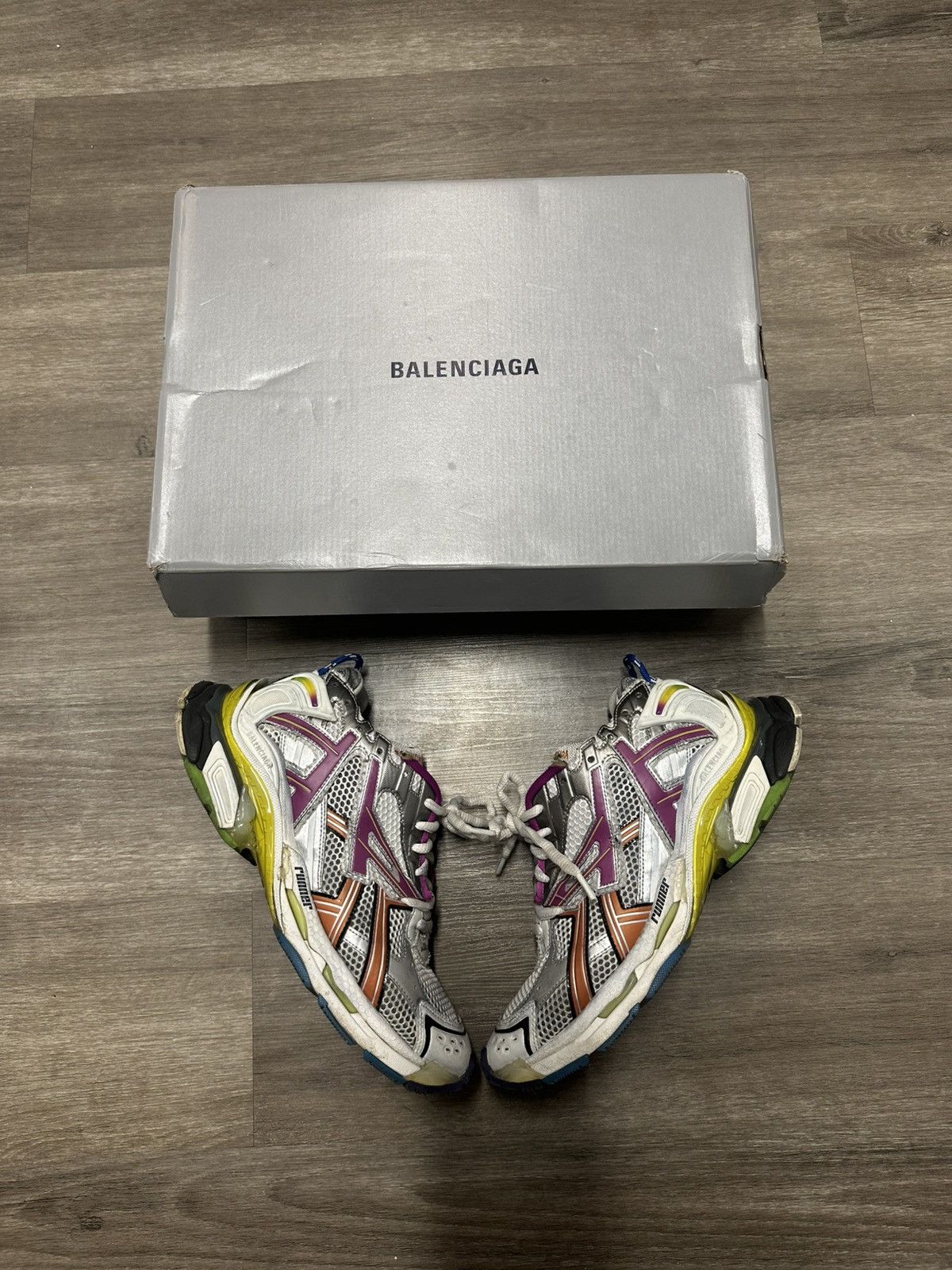 Balenciaga Balenciaga Runner “Multicolor” | Grailed