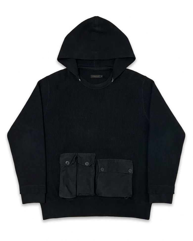 Undercover Undercover aw03 Paper Doll Cargo Netted Hoodie | Grailed