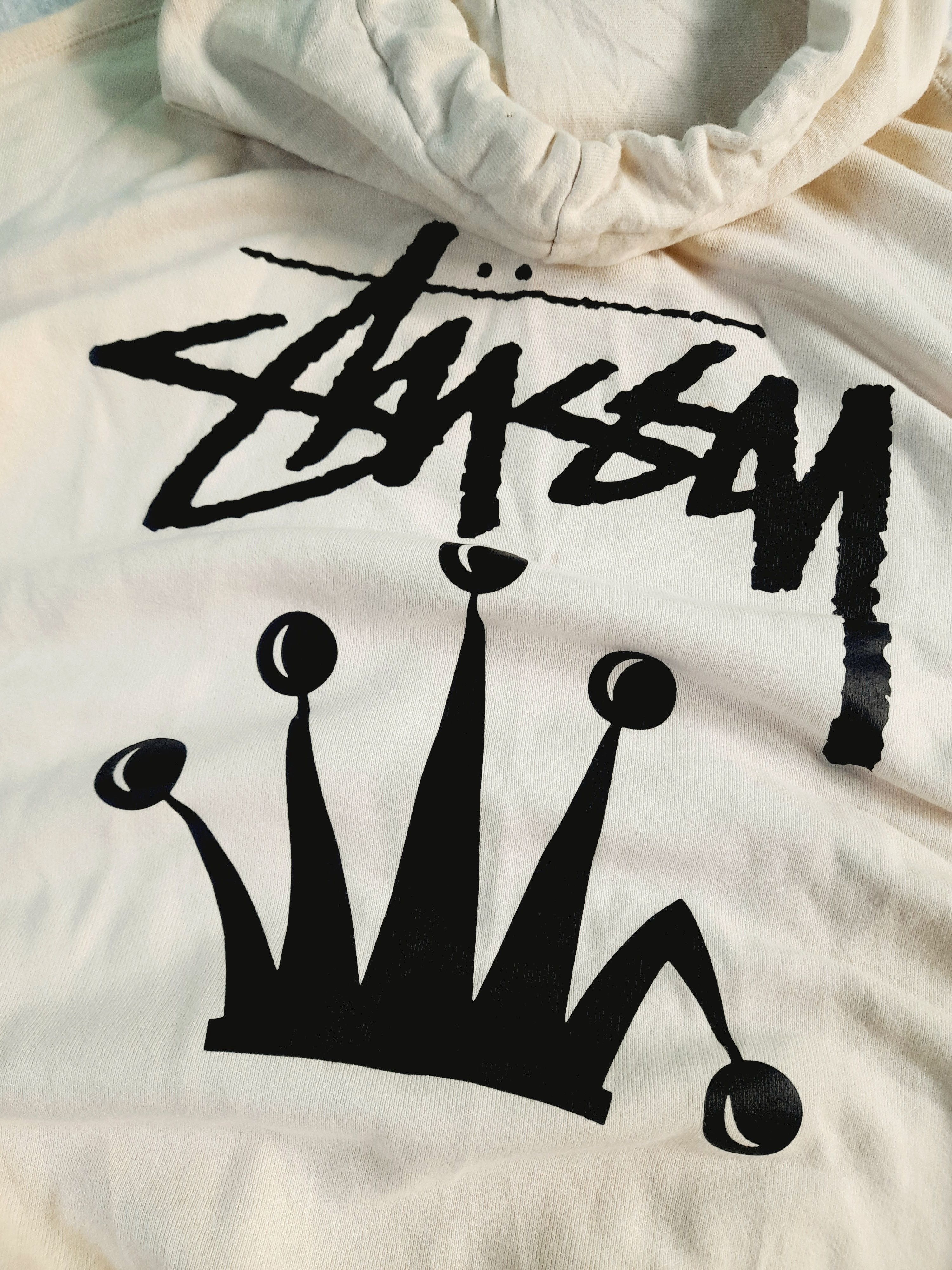 Stussy 💥rare💥 Stussy tribe front and back big logo sweathoodie | Grailed