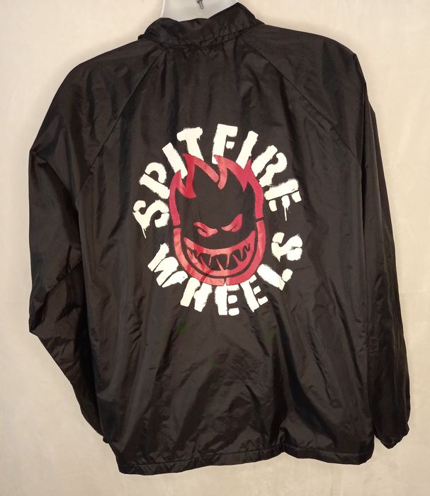 Spitfire Spitfire Wheels Skateboard Windbreaker Jacket (XL) | Grailed