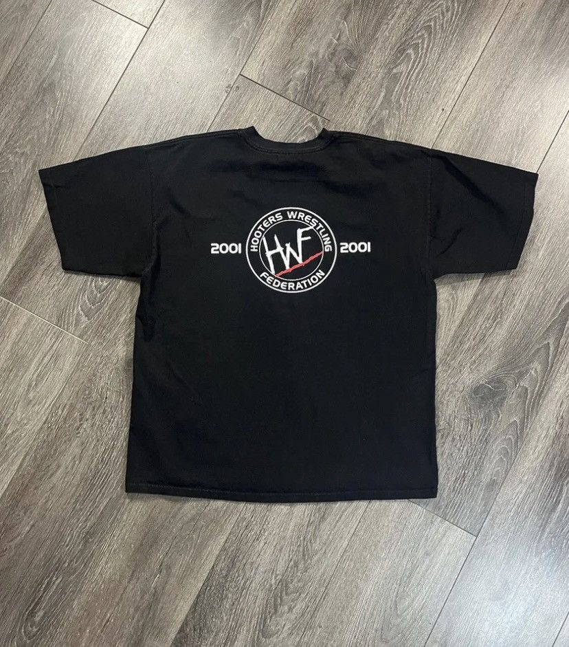 Vintage × WWF Vintage WWF Hooters Wrestling Federation Shirt | Grailed
