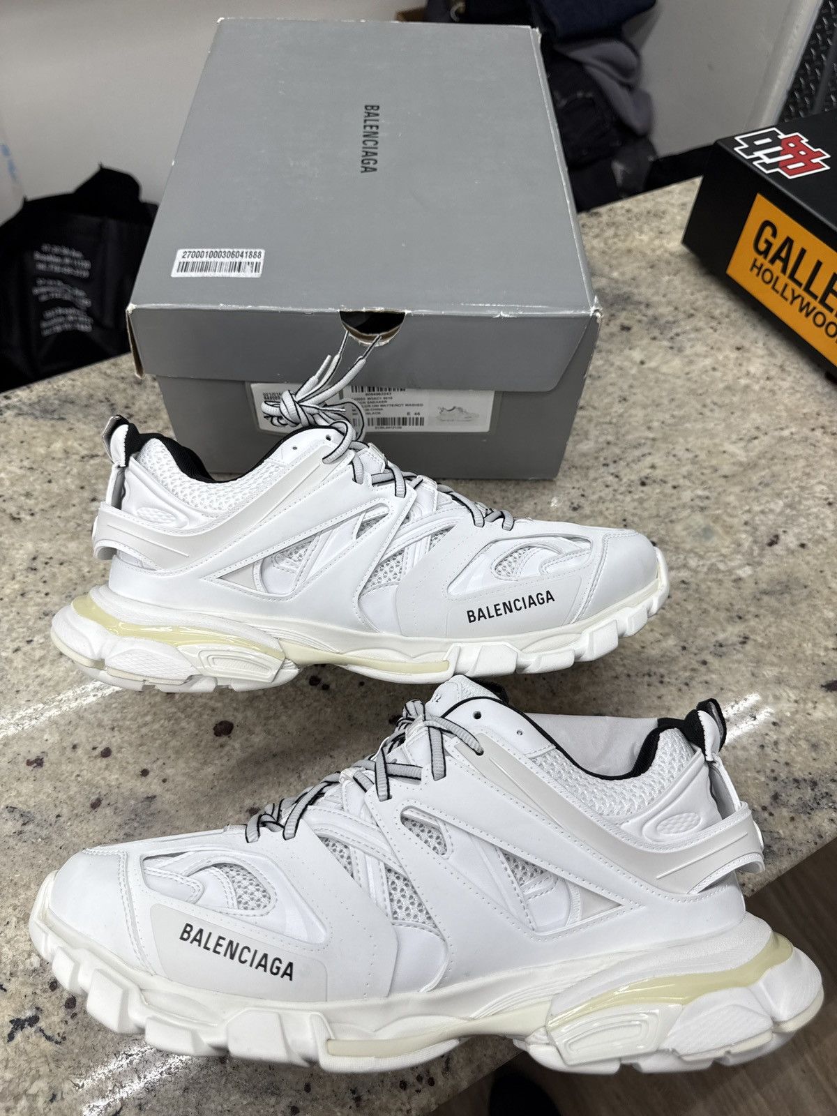 Balenciaga Balenciaga White Track Runners | Grailed