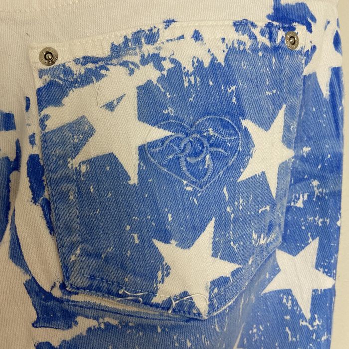 Vintage Pantz On Fire American Flag Jeans | Grailed