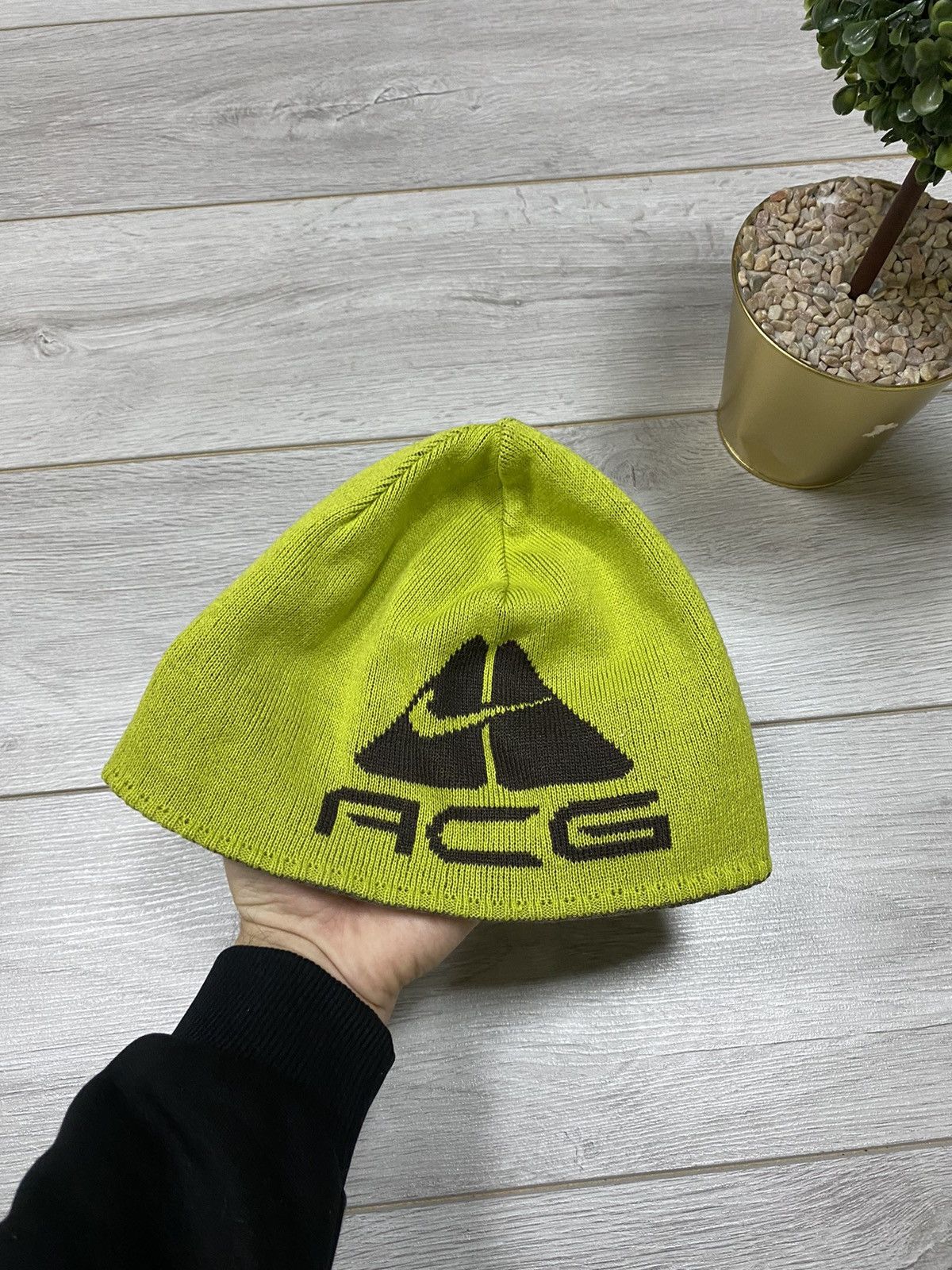 Vintage Nike ACG big logo double side reversible hat | Grailed