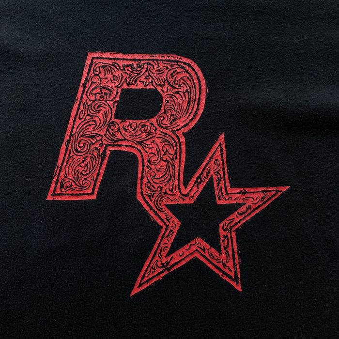 Vintage Rockstar video game tee og Logo gta max payne man hunt | Grailed