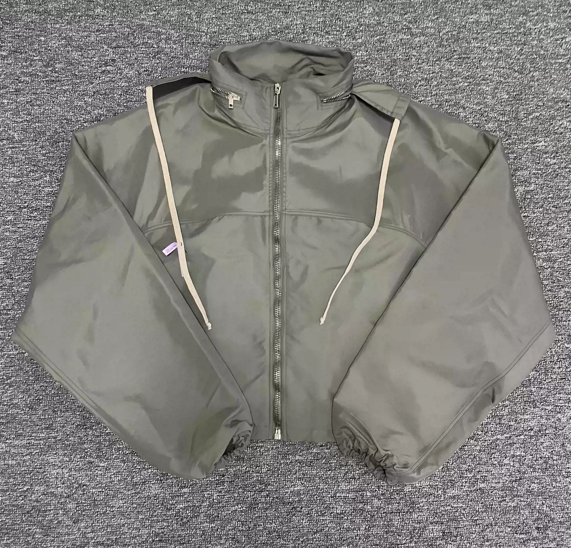 Rick Owens Rickowens main line green coat | Grailed