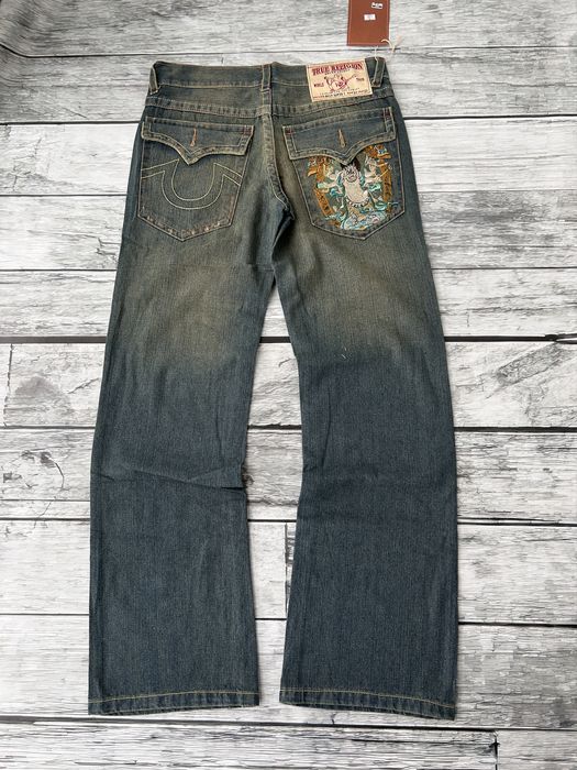 True Religion NEW Vintage Flared Baggy Fit True Religion Jeans 90s ...