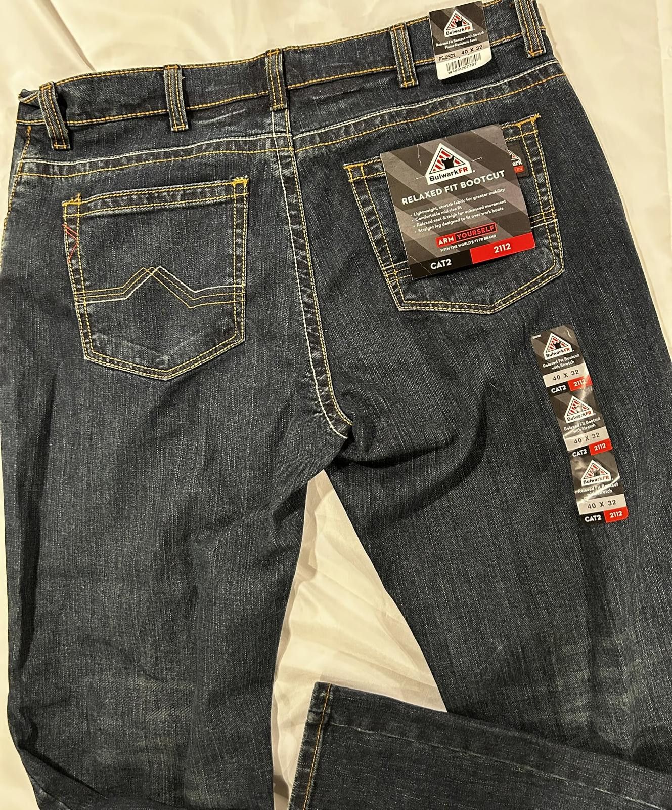 Bulwark NWT! Men's Bulwark FR Relaxed Fit Bootcut Jean with Stretch ...