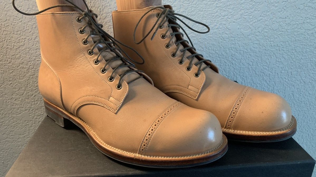 Viberg Viberg x Himel Bros. 2040 Shinki Natural Horsebutt 10.5 Rare ...