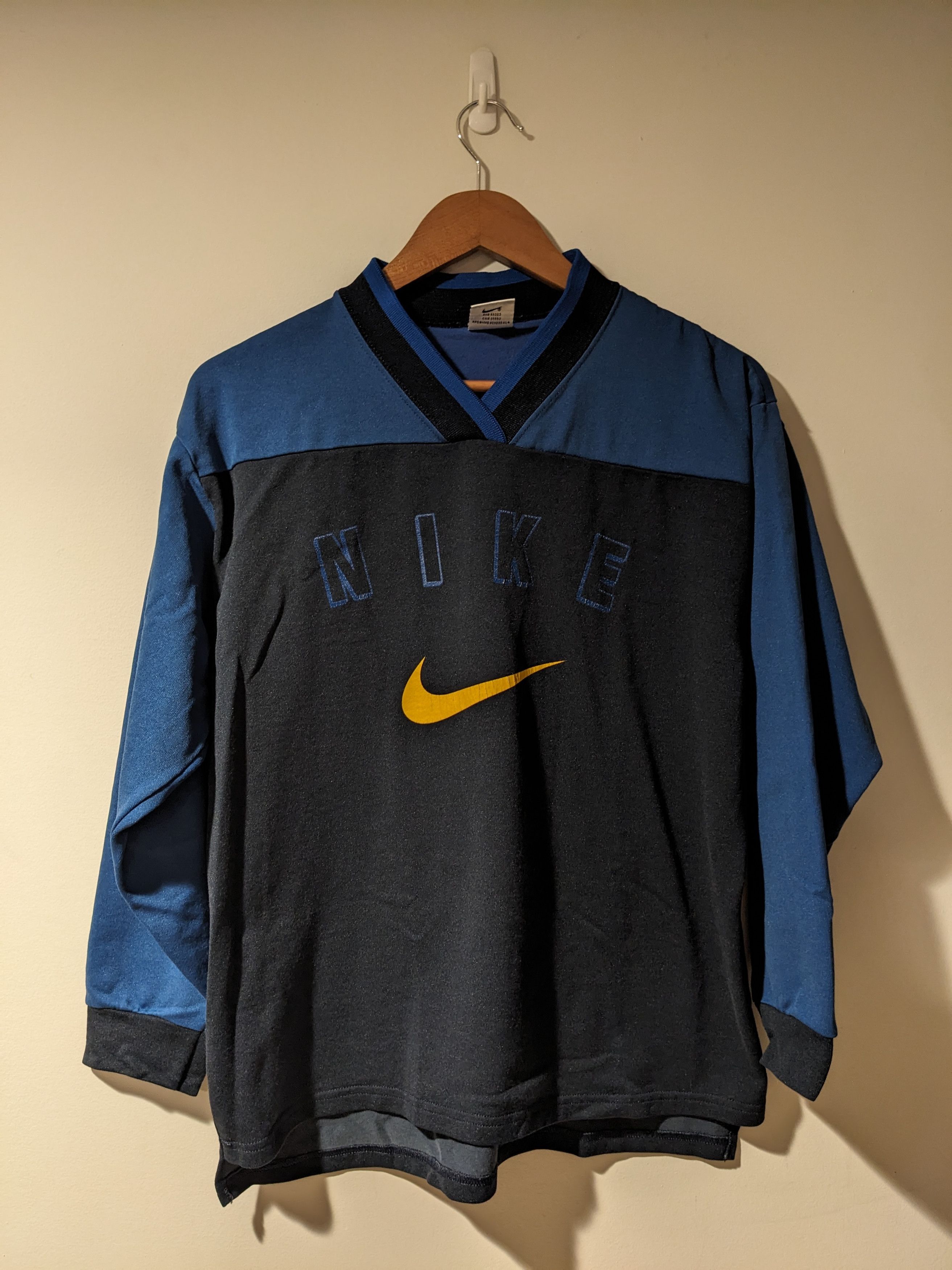 Nike × Streetwear × Vintage Vintage 90s Nike Arch Logo Big Swoosh ...